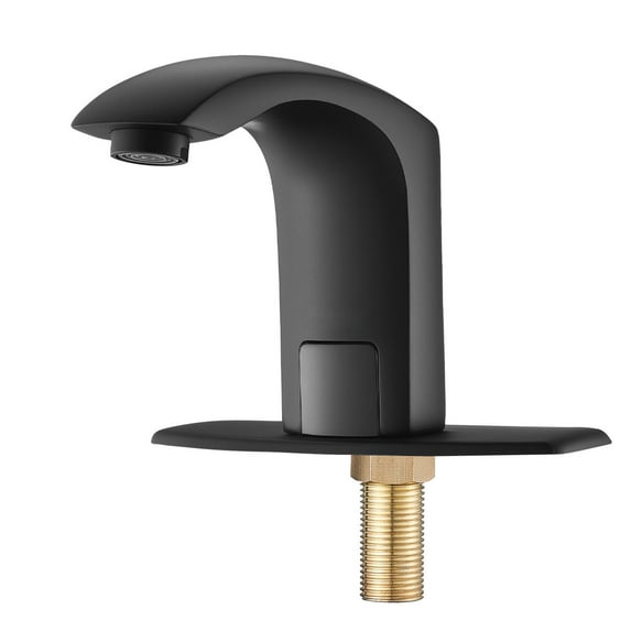 KFFKFF Touchless Bathroom Sink Faucet with Motion Sensor, Automatic ...