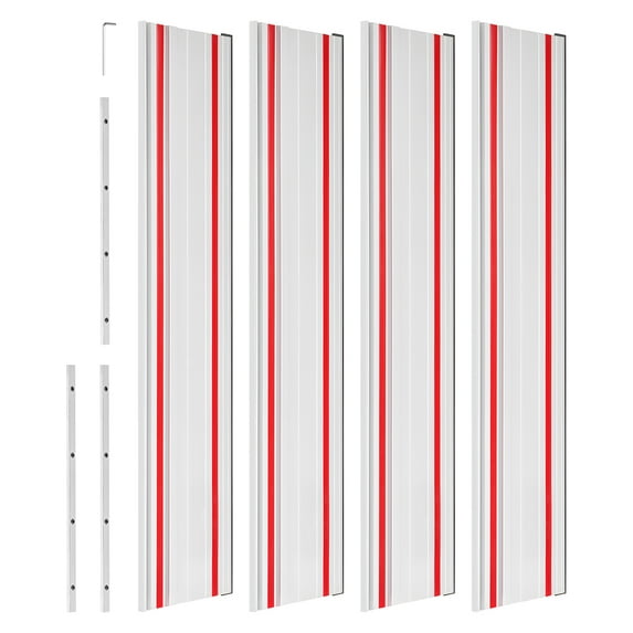 KFFKFF Track Saw Guide Rail Kit, 110-Inch Cutting Range, Includes 4 x ...