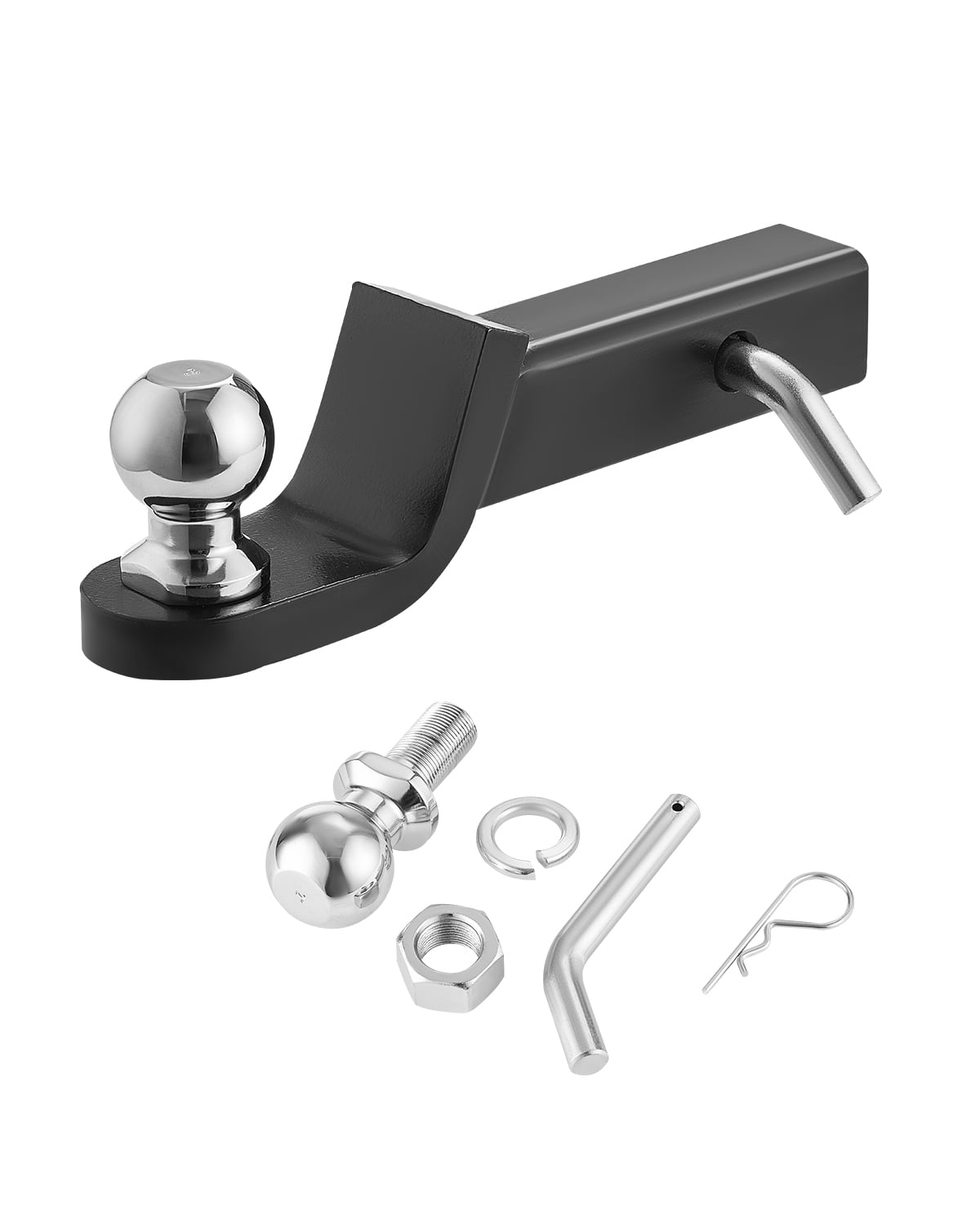 KFFKFF Trailer Coupler, Compatible with 2 Inches Connector, Trailer ...