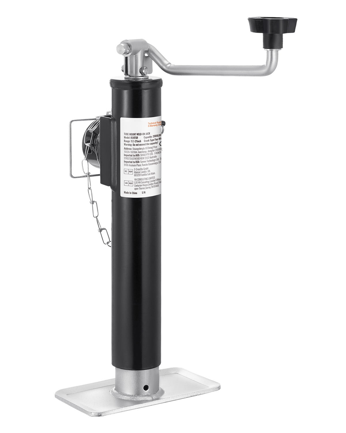 KFFKFF Trailer Support, Capable of 2000 lbs Active Load, Swivel Trailer ...