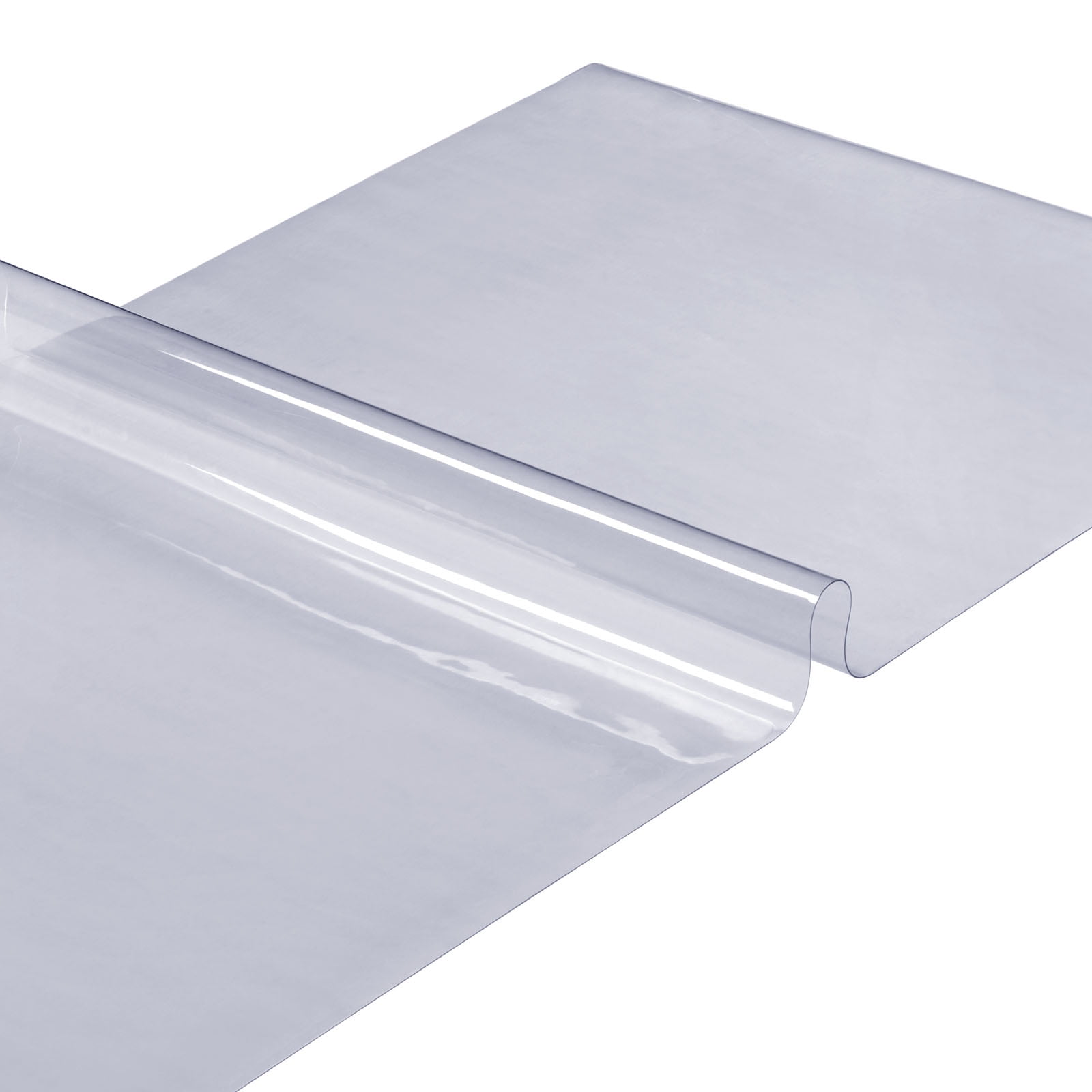 KFFKFF 12" x 24" Transparent Dining Room Table Cover Protector, Thick 1 ...