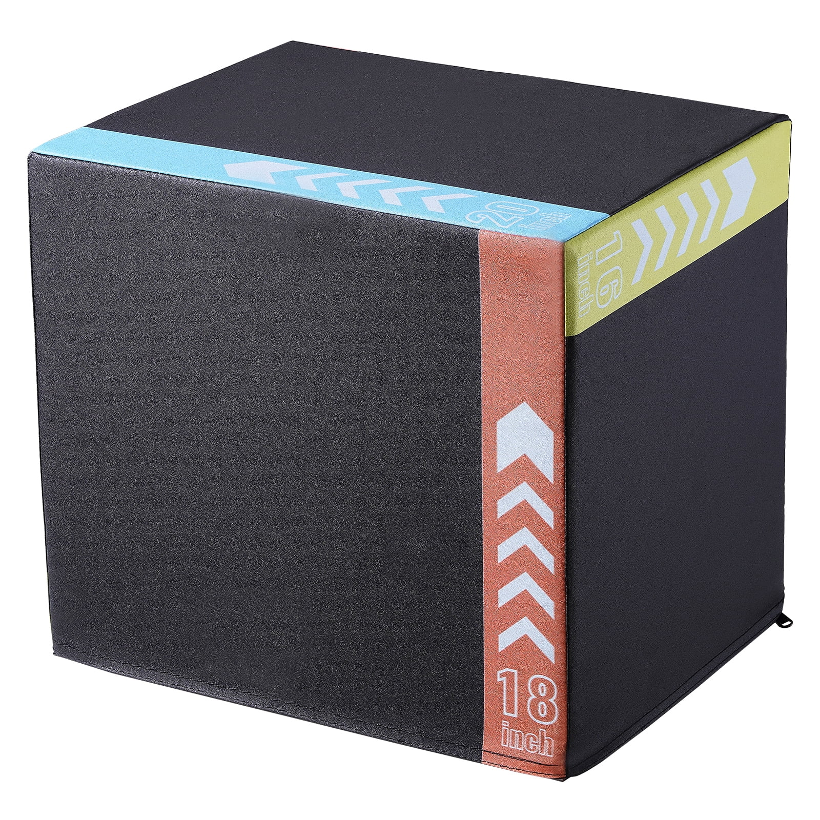 KFFKFF Triple Function Plyometric Jump Box, 20/18/16 Inch Cotton ...