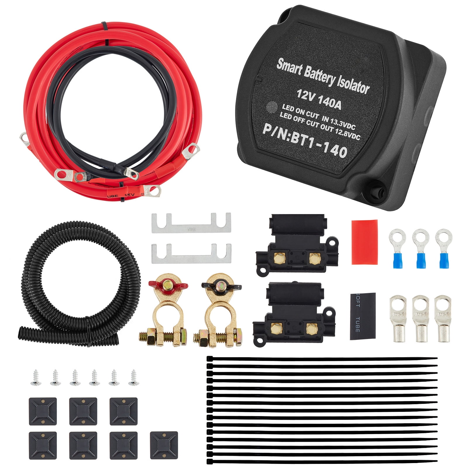 KFFKFF Twin Battery Separation Kit, 6m 12V, Automated Division Charge ...