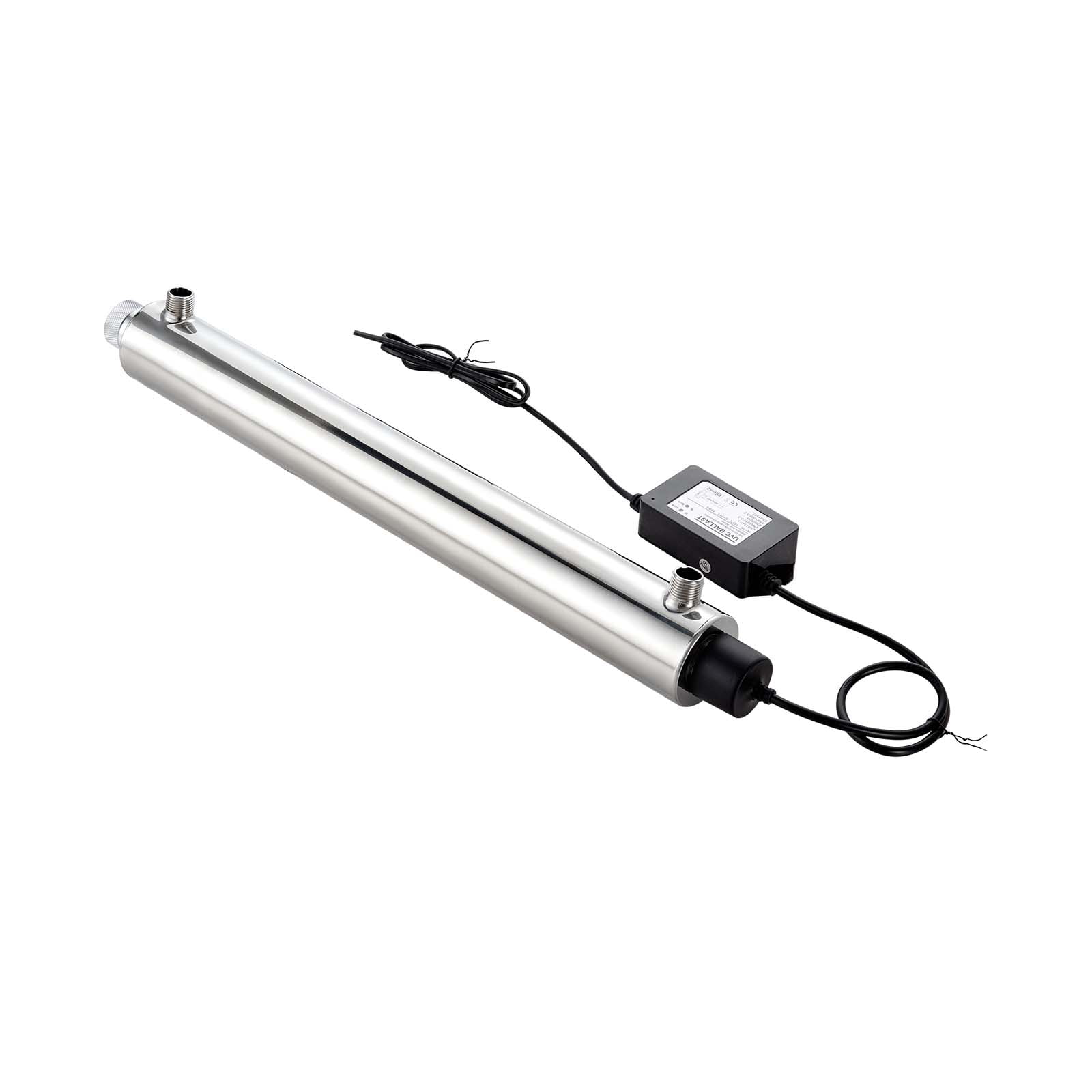 KFFKFF UV Water Sanitizer, 25W 6GPM, 110V Multifunctional Ultraviolet ...