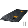 KFFKFF Upgraded Rubber Threshold Ramp, 1.5" Height Wheelchair Doorway ...