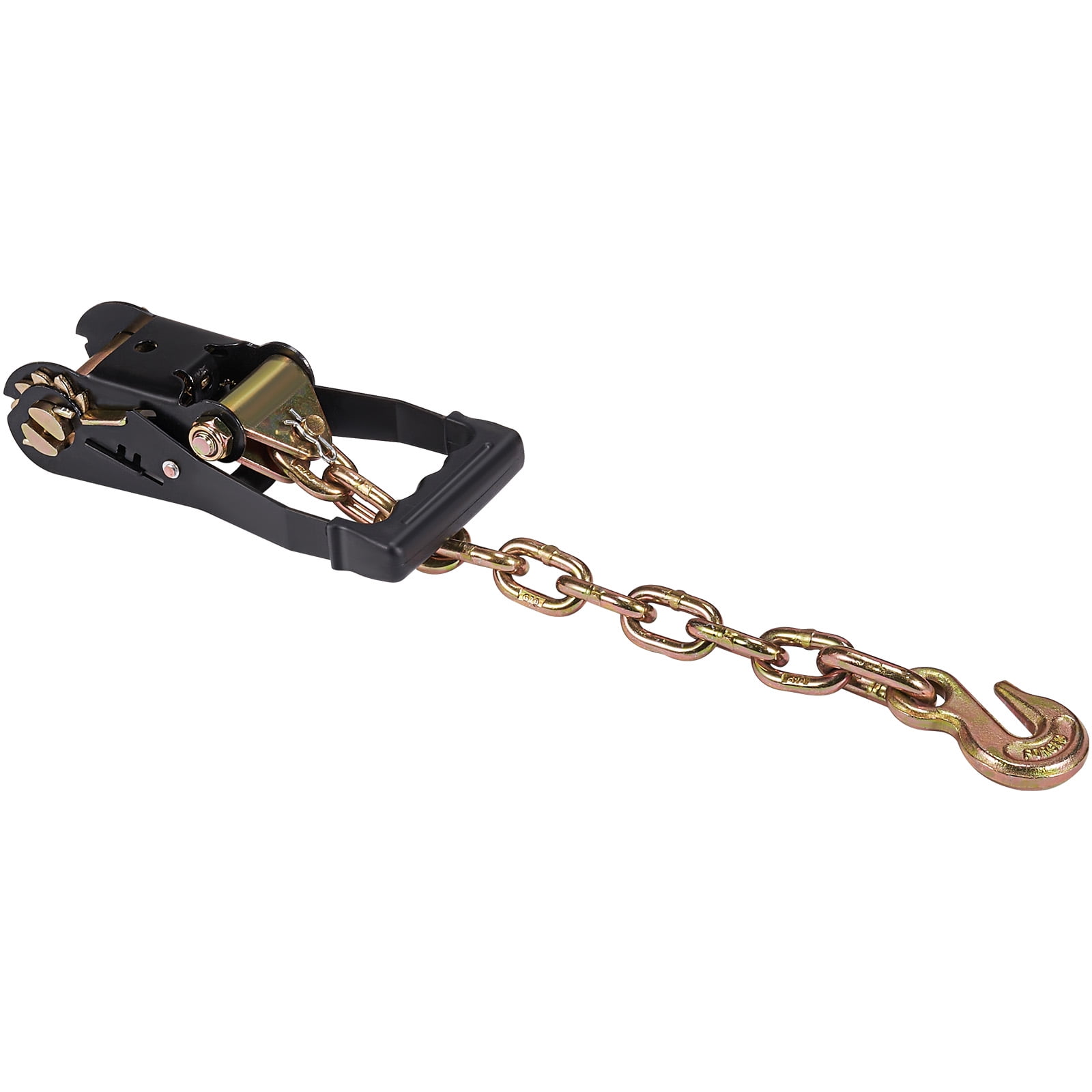 KFFKFF Vehicle Securing Straps with Chain Attachments, Loop Design 2"× ...