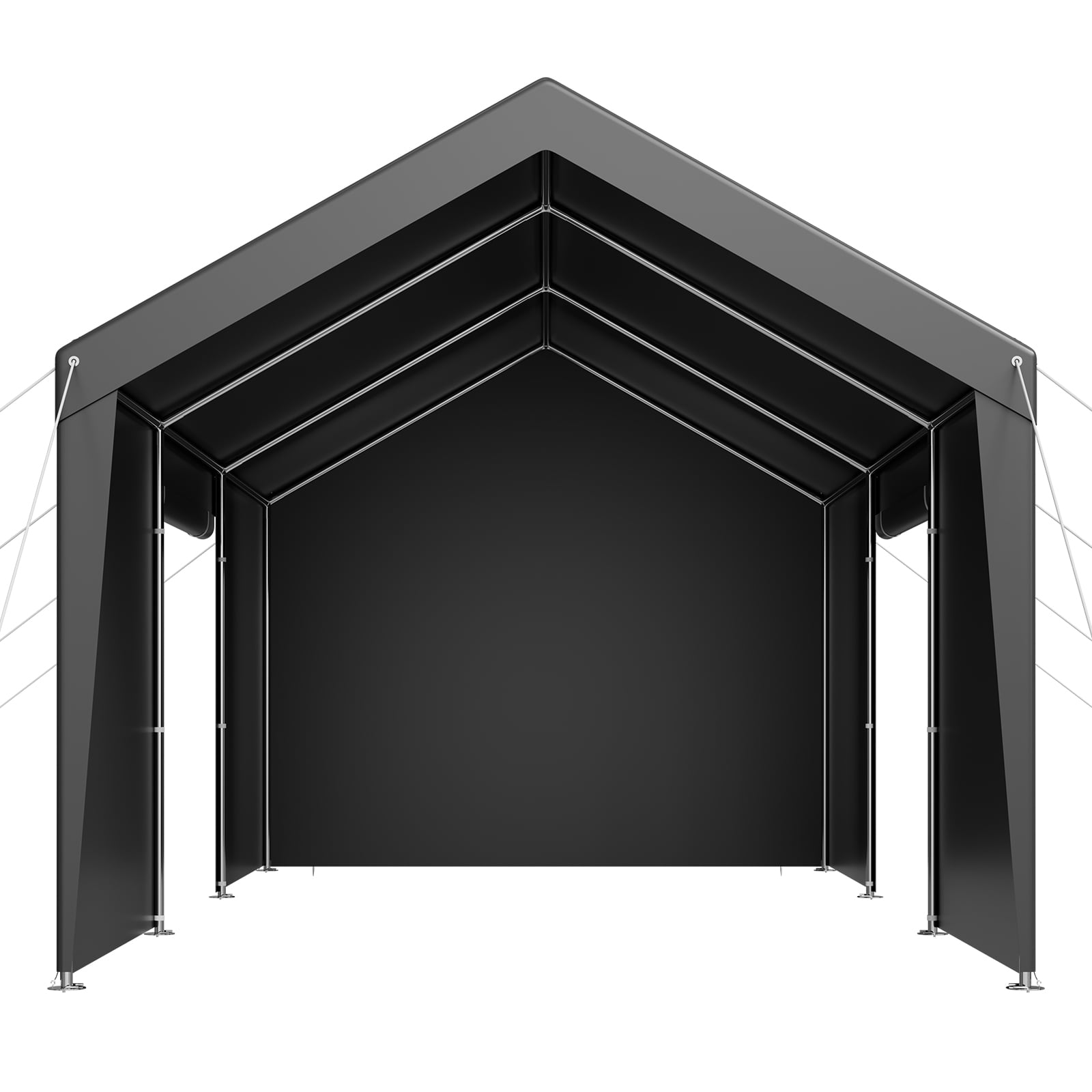 KFFKFF Vehicle Shelter, 12 x 20 FT Exterior Vehicle Cover ...
