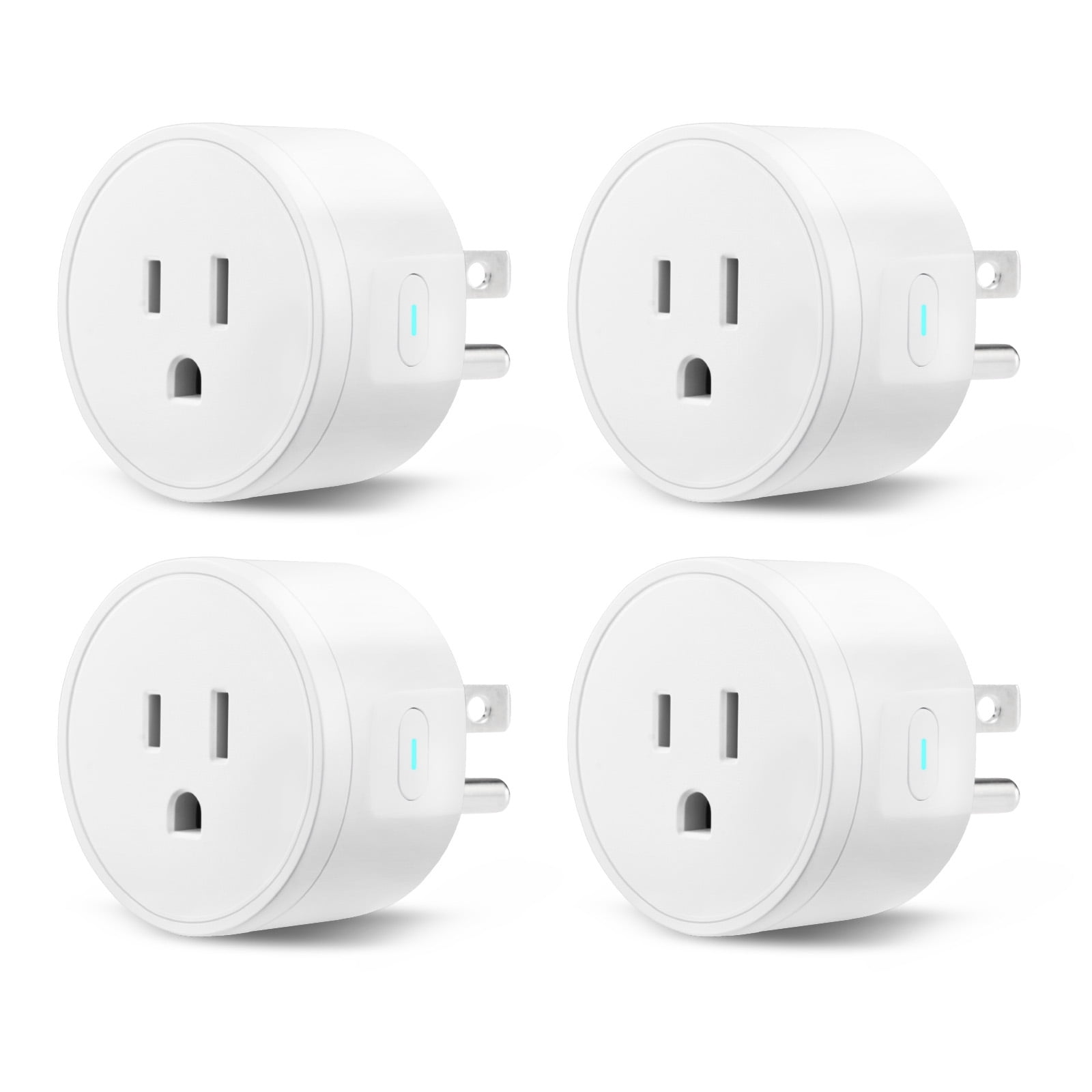 KFFKFF WiFi Smart Plug, Compatible with Alexa and Google Home, Smart ...