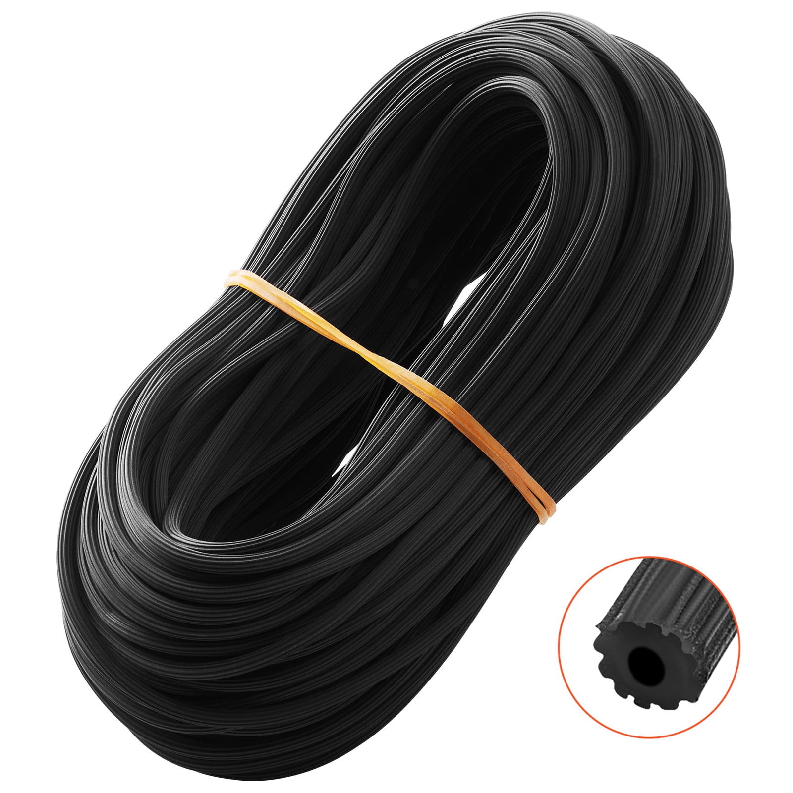 KFFKFF Window Screen Fastener, 100 ft x 0.16 in Window Screen Securing ...