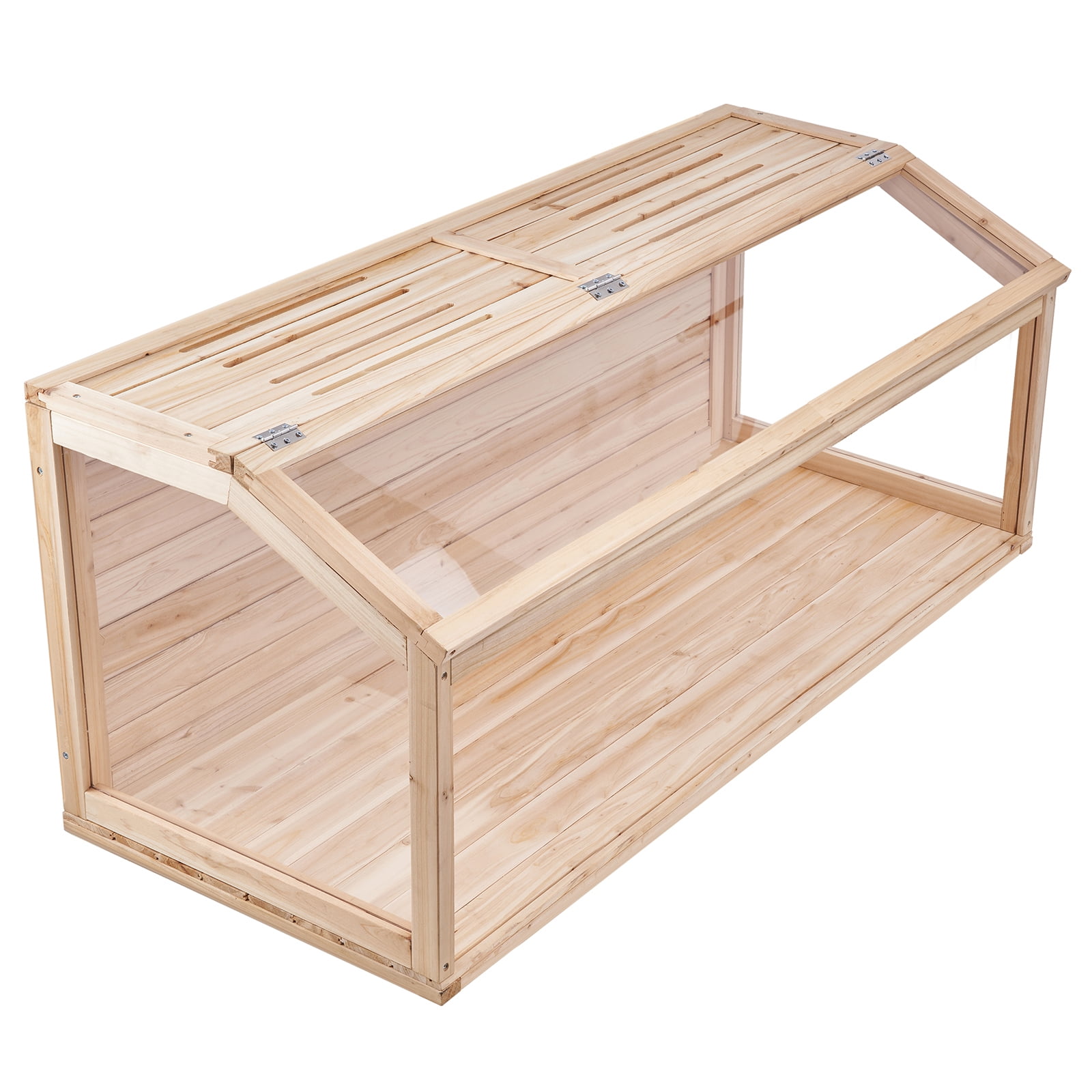 KFFKFF Wood-Constructed Hamster Enclosure, 270° Observation Hamster ...