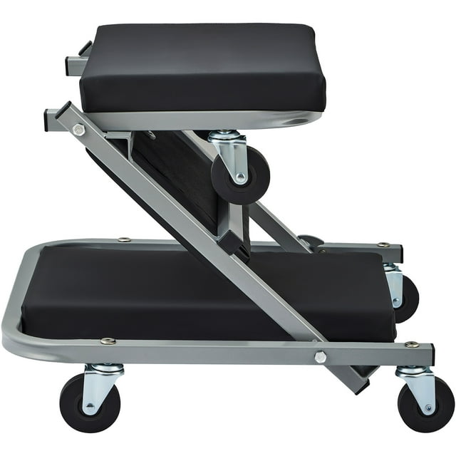 KFFKFF Z-Creeper Seat, Convertible 2-in-1 Car Creeper and Stool ...