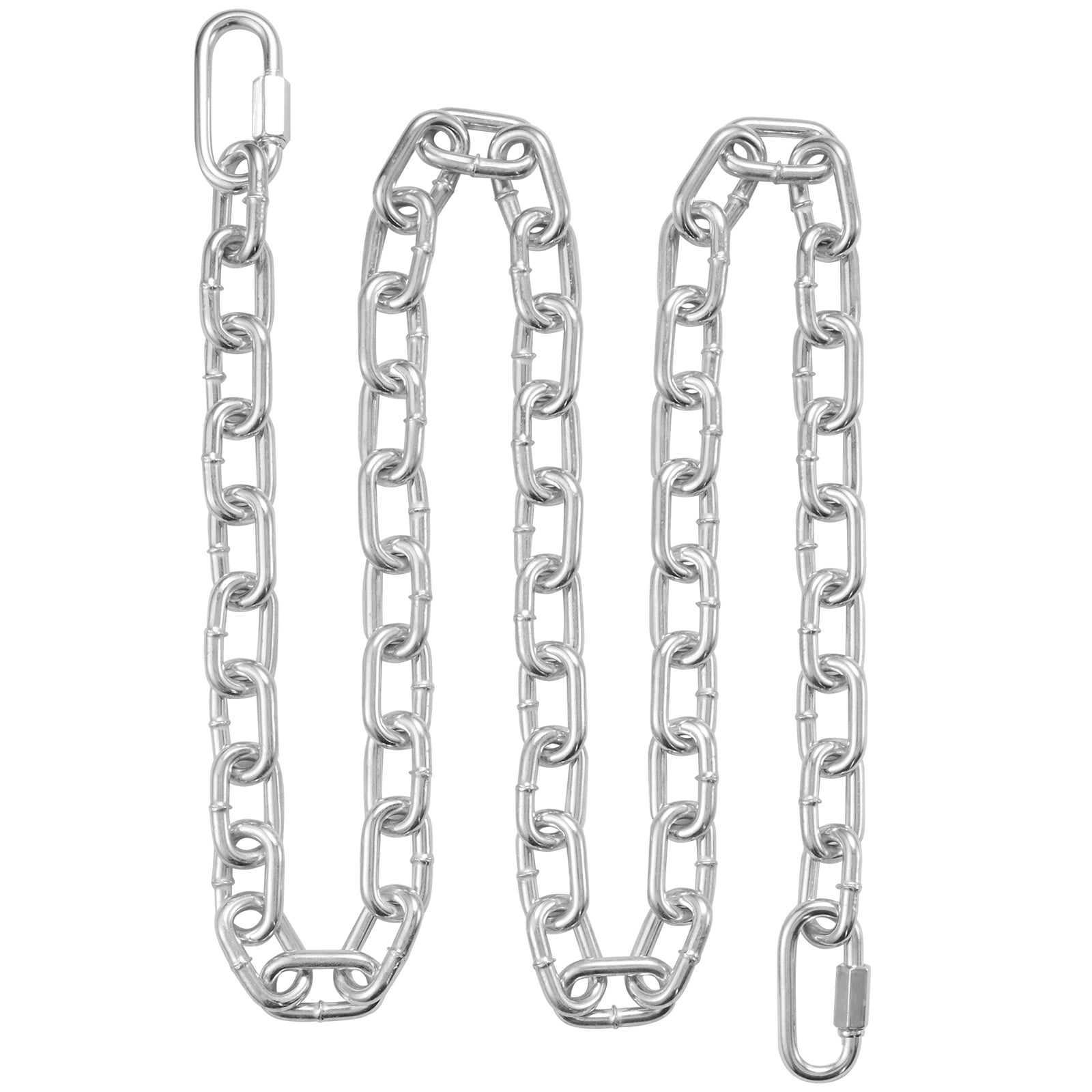 KFFKFF Zinc-Coated Coil Chain, 5/16" x 6', with a 1980 lbs Capacity ...