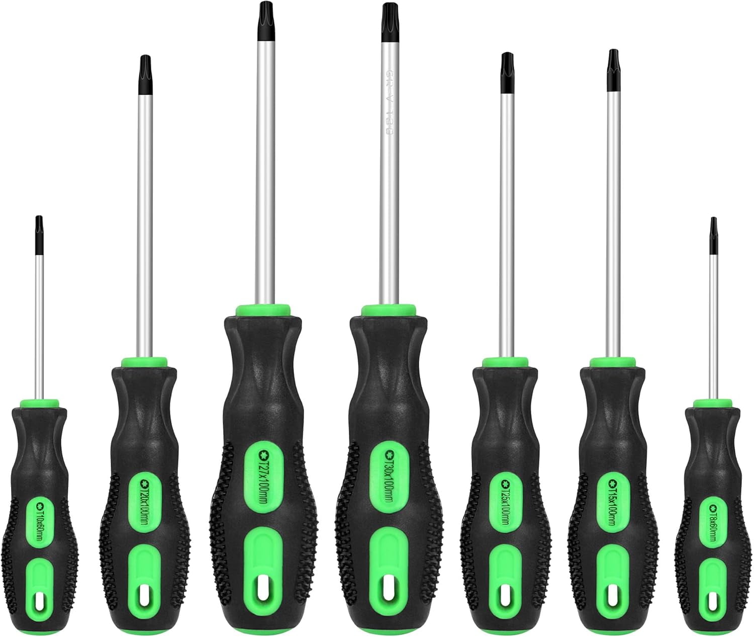 KFHARS-7PCS Magnetic Torx Screwdriver Set T8 to T30 Star Screwdrivers ...