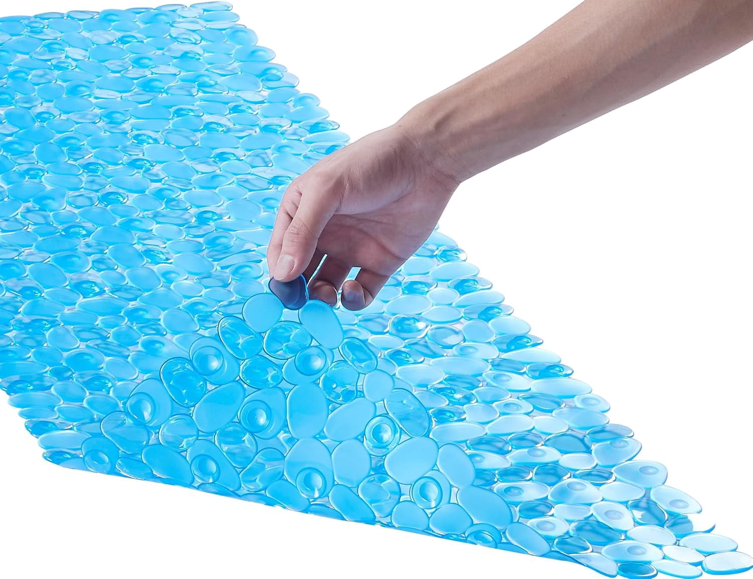 KFHARS-Bath Shower Mat Non Slip: Extra Large Pebble Bathtub mat for ...