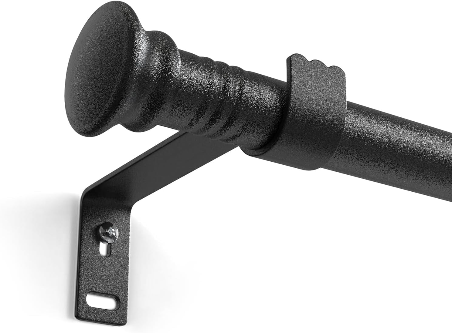 KFHARS-Black Curtain Rods for Window 17 to 96 Inch, Small Window ...