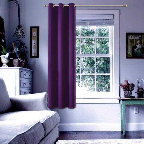 KFHARS-Grommet Blackout Curtains for Bedroom - Thermal Insulated Room ...