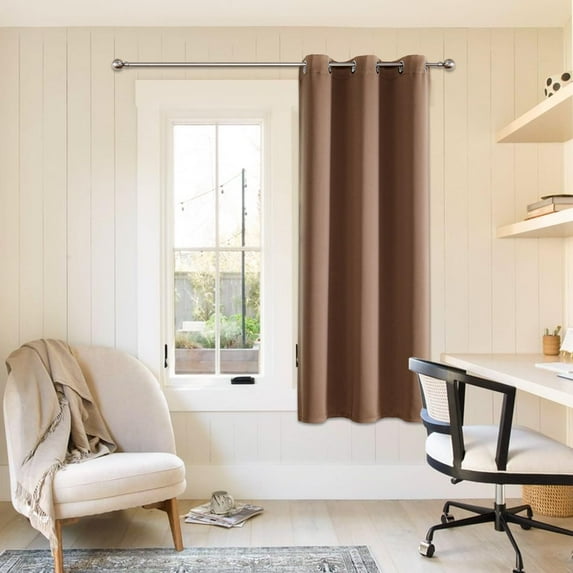 KFHARS-Small Window Curtains 50 inches Long for Bedroom - Grommet Short ...