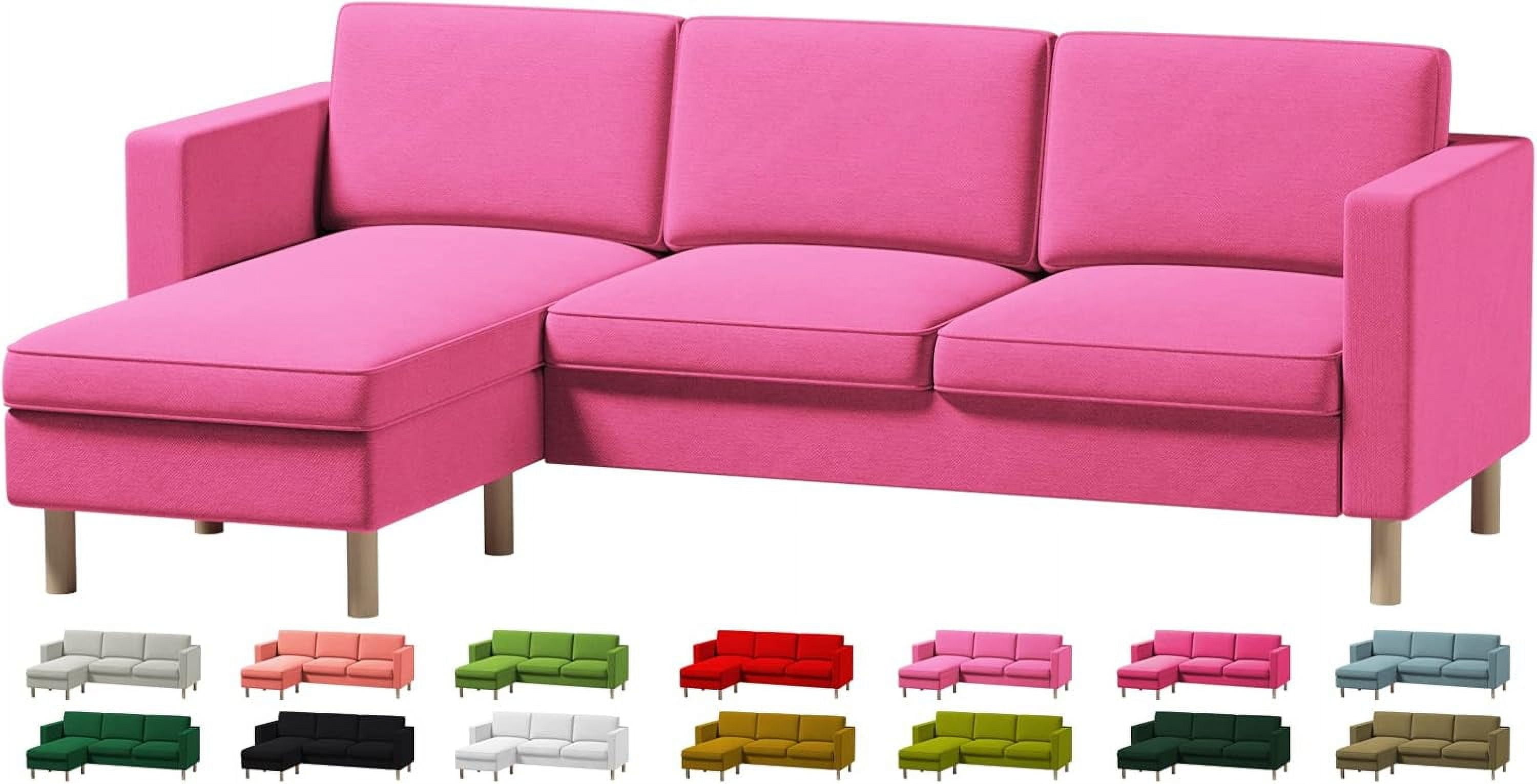 KFHDMCV Custom Made PÄRUP Couch Velvet Replacement Covers Fits PÄRUP ...