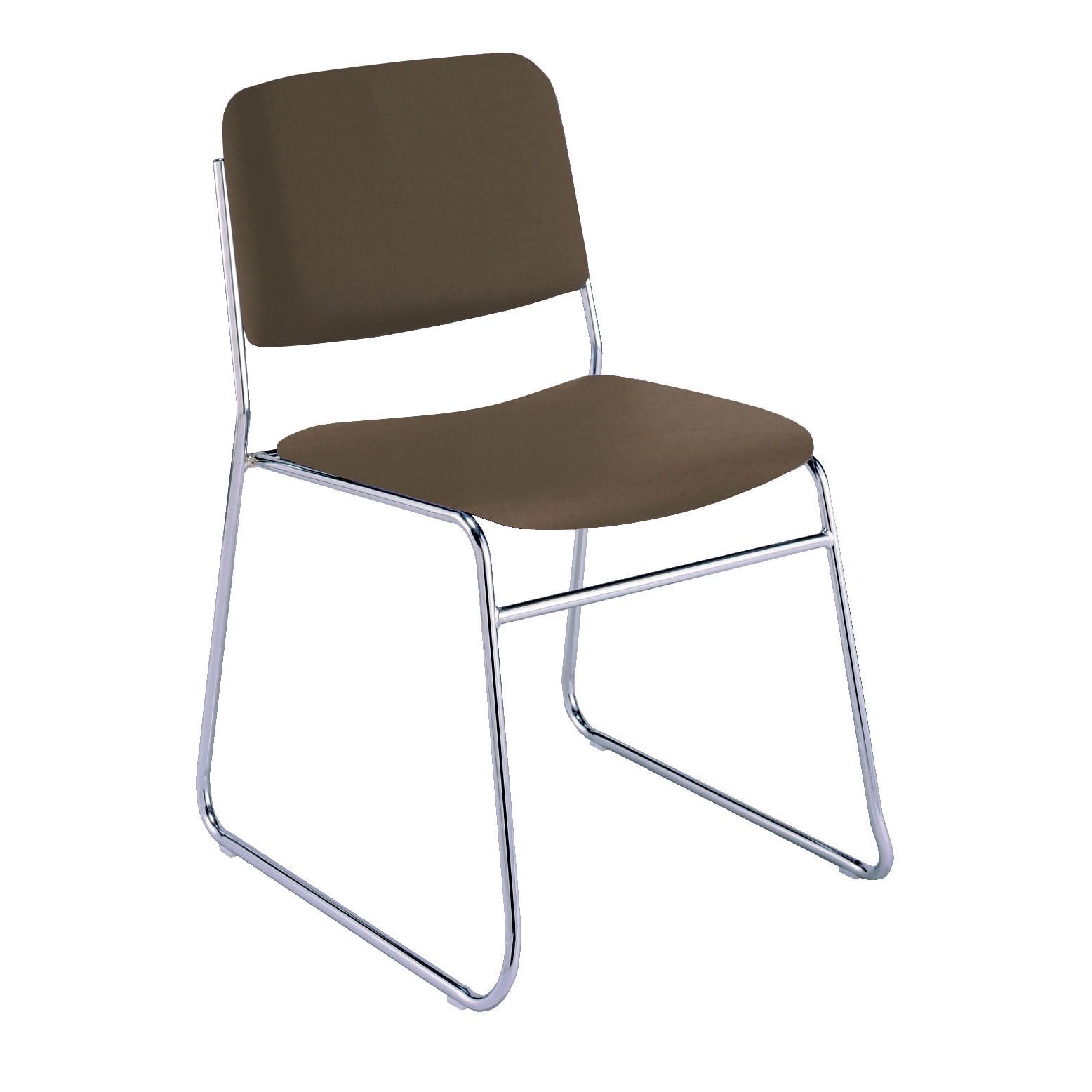 KFI Studios 300 Series Dining Chair, Brown Vinyl - Walmart.com