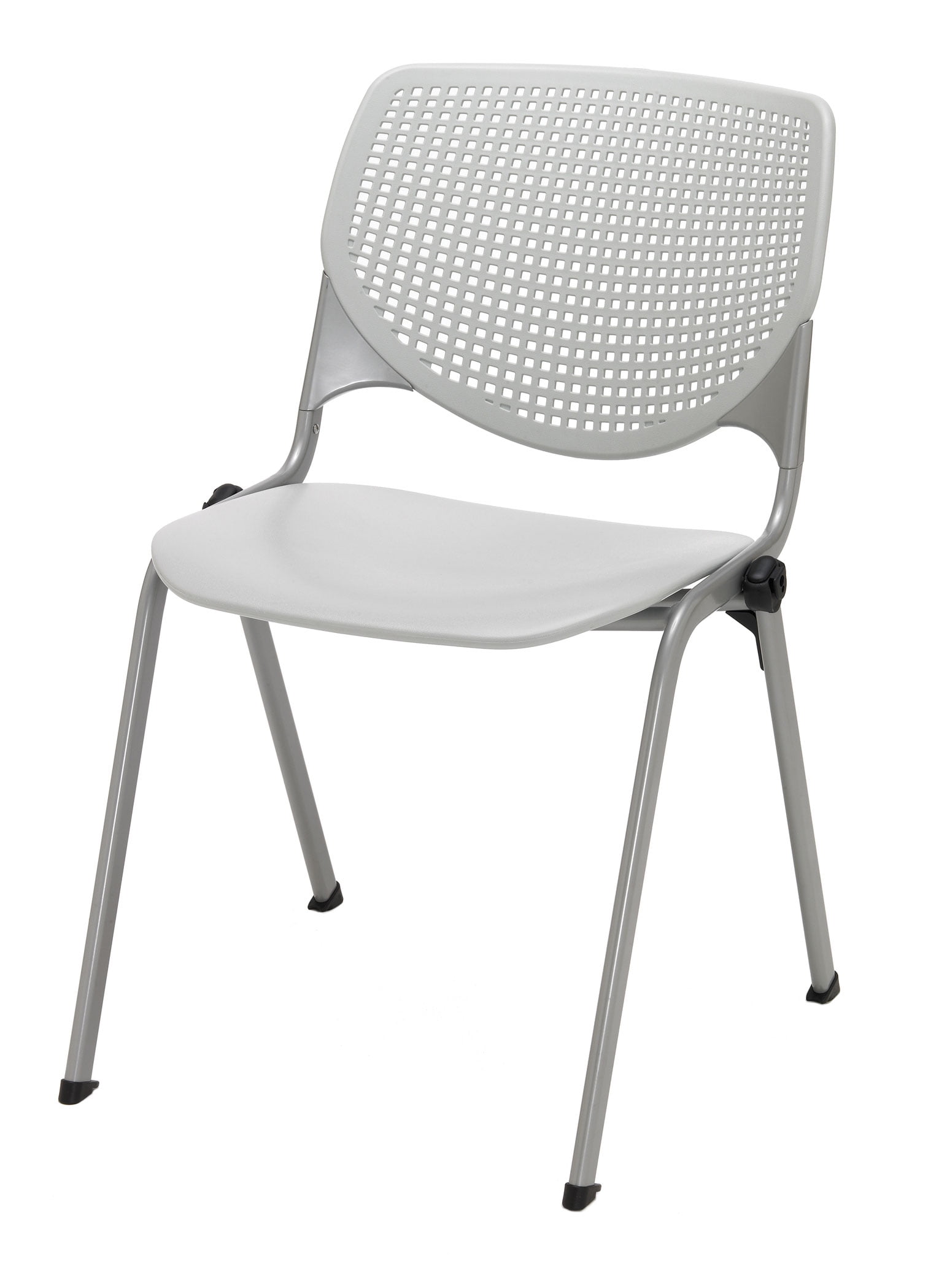 KFI Studios KOOL Armless Stacking Chair, 400lb Capacity, Light Blue - Walmart.com