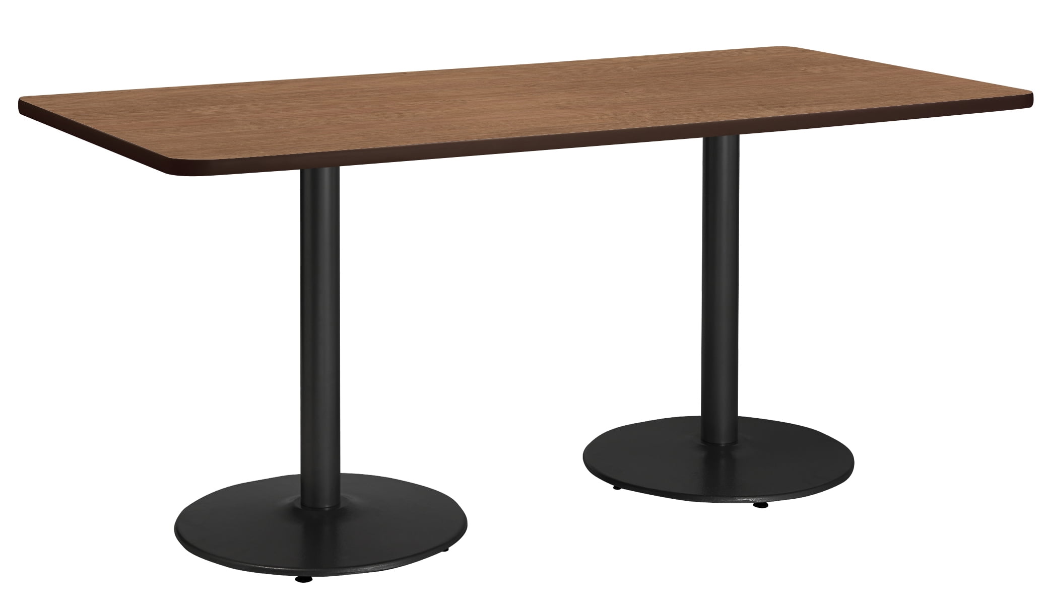 KFI Studios Mode 3' x 8' Counter Height Dining Table, River Cherry ...
