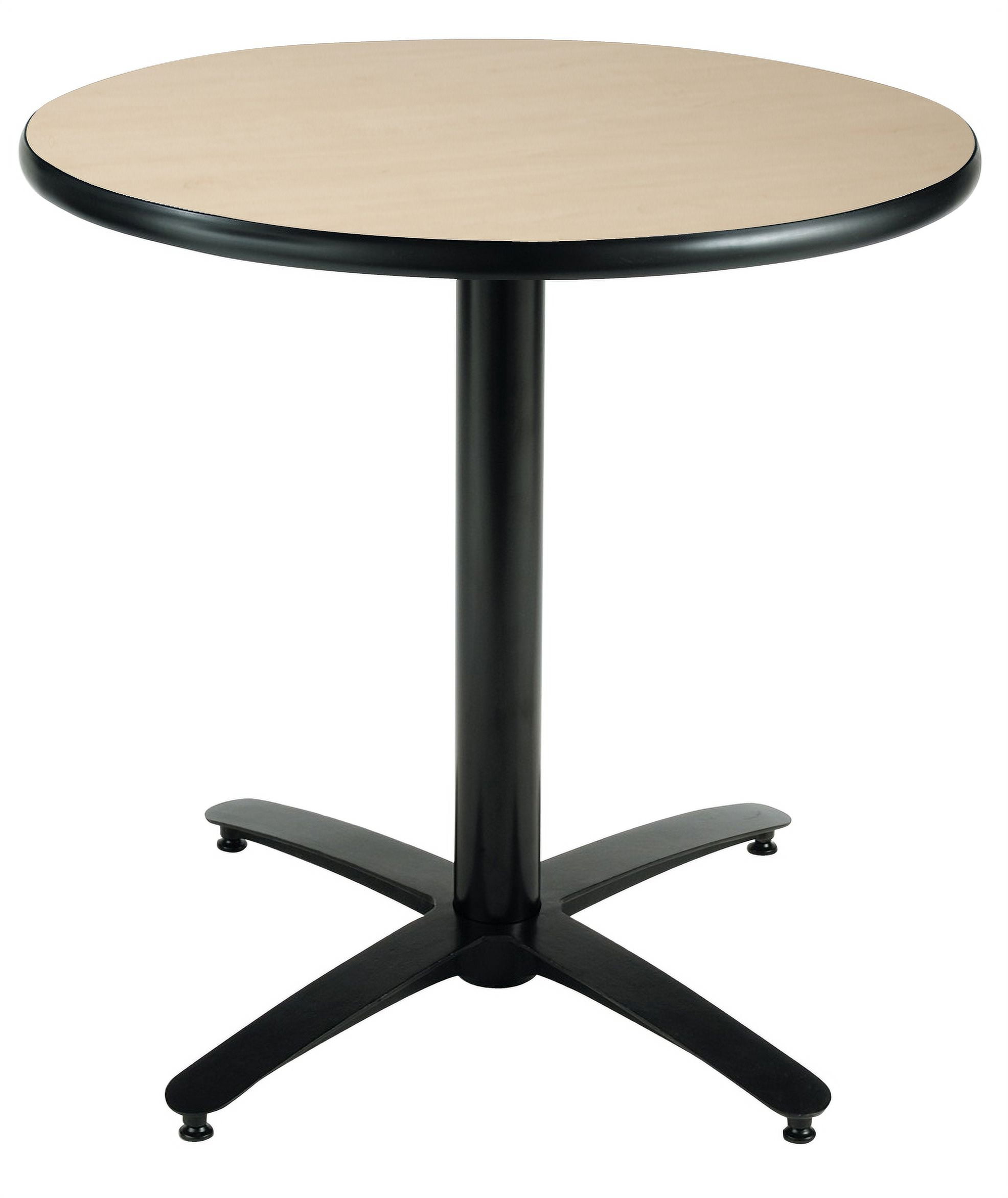 KFI Studios Mode 3' x Round' Dining Table, Natural, Arched X Base ...