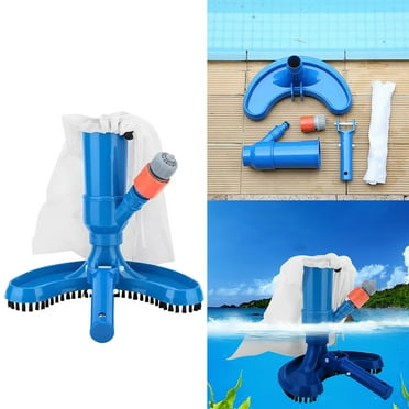 Queen.Y Pool Vacuum Jet Kit: Underwater Cleaner with Skimmer Net for ...