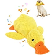 The Mellow Dog Calming Duck Stuffed Duck Dog Toy for Indoor Puppy ...