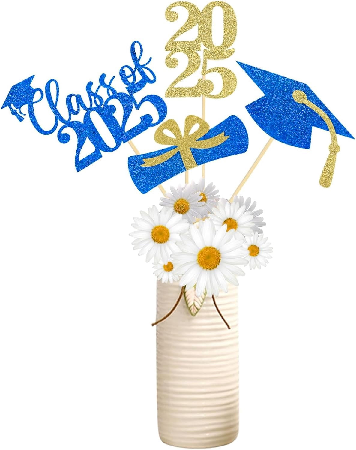 KFSOQE 20PCS 2025 Graduation Centerpieces for Tables Class of 2025 ...