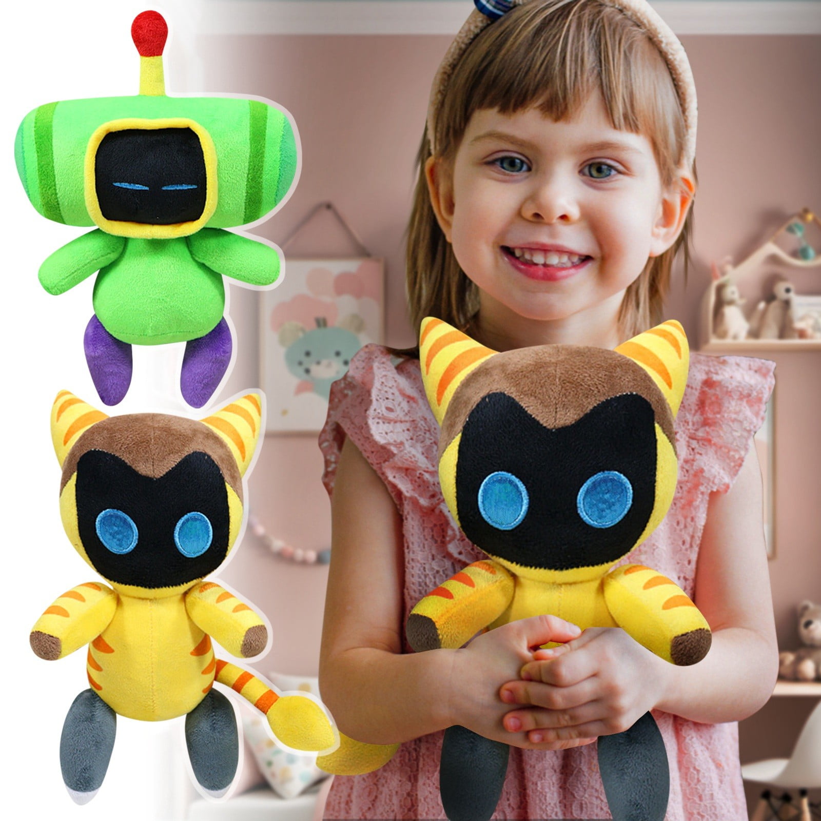 KFSOQE Astro Bot Plushies with 2PCS Adventure Game Curative Green and ...
