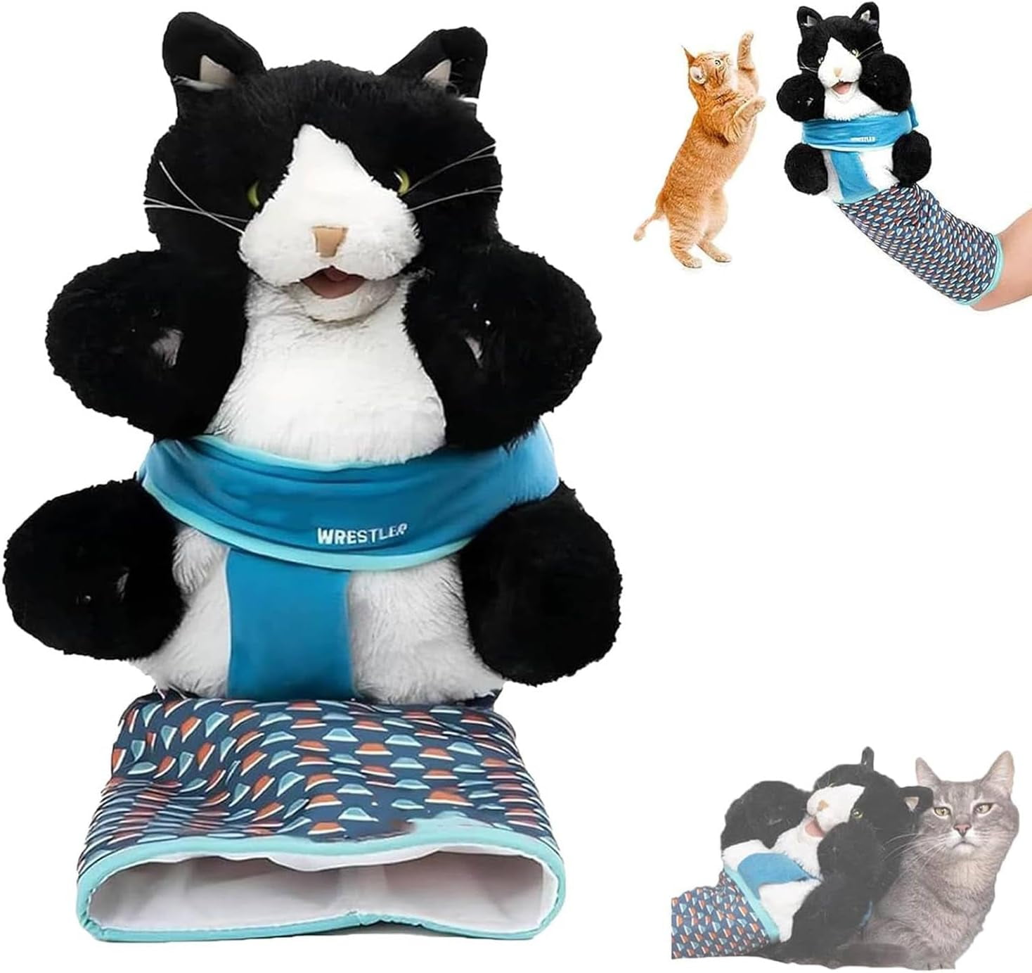 KFSOQE Cat Puppet Finger Puppets for Toddlers 1-3 Cute Sml Puppets ...