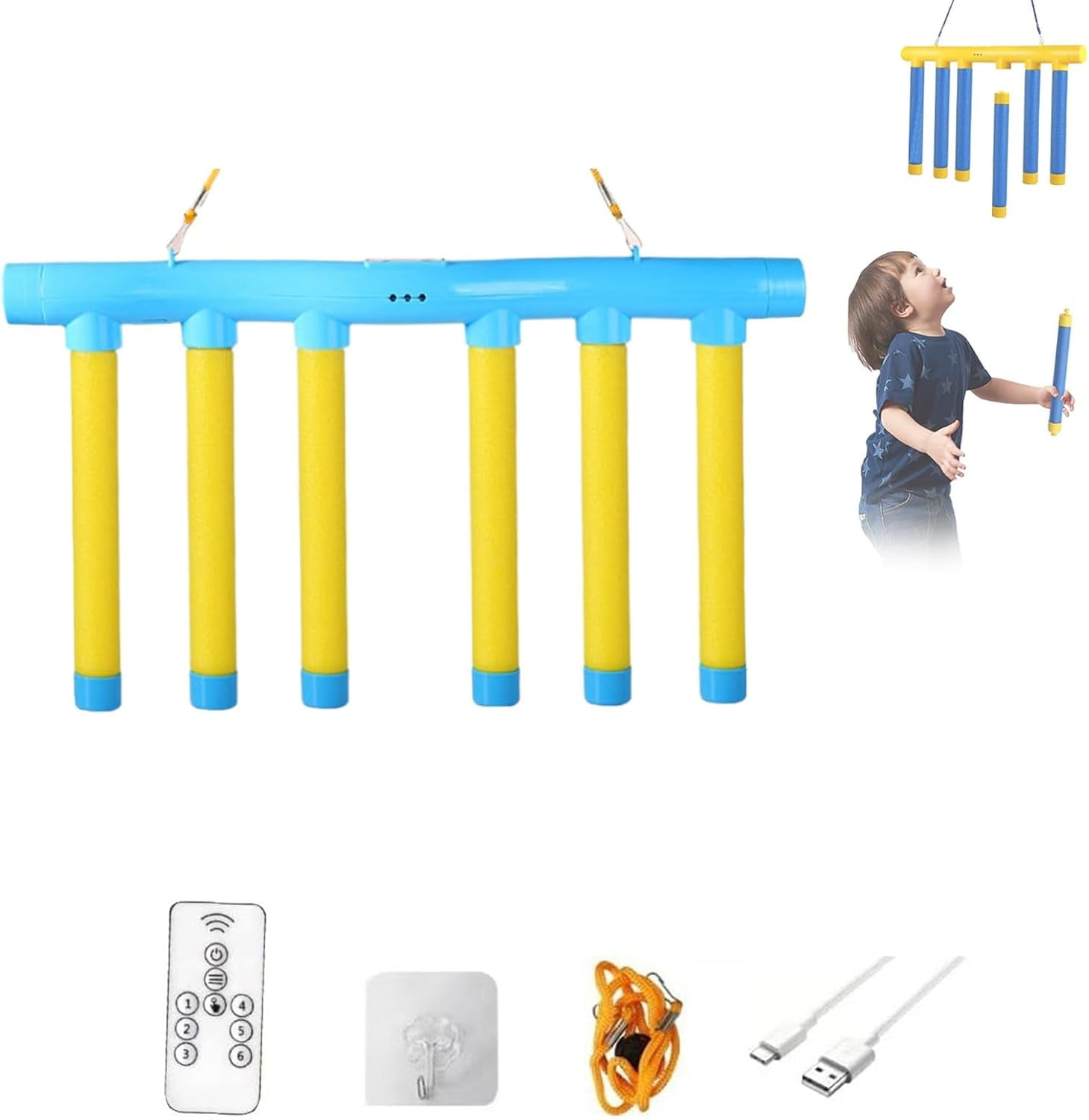 KFSOQE Catching Sticks Game Reflex Challenge Drop Sticks Game 3 Adjustable Speed Catching Sticks ...