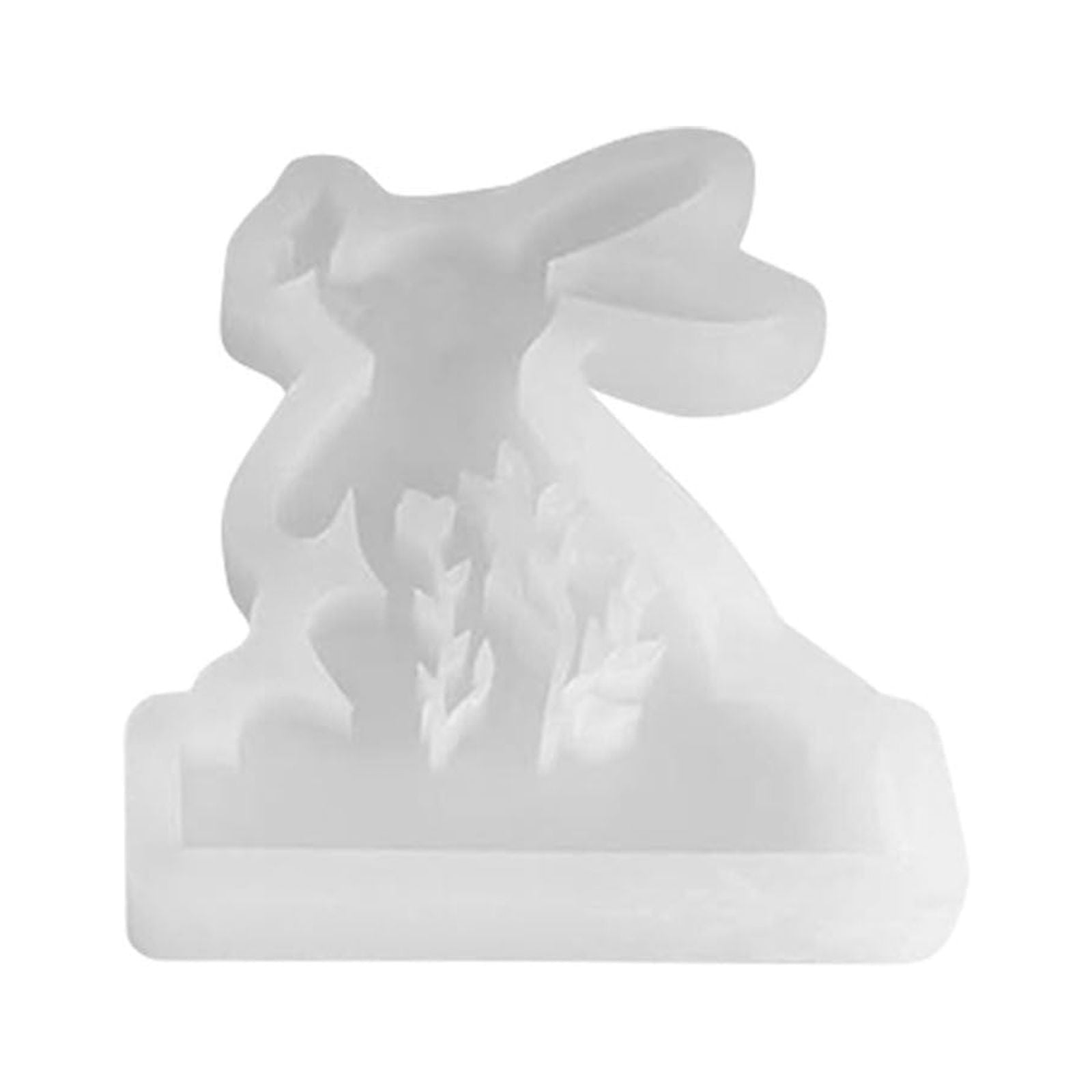 KFSOQE Easter Silicone Moulds Cute Easter Bunny Mould Safe for Kids ...