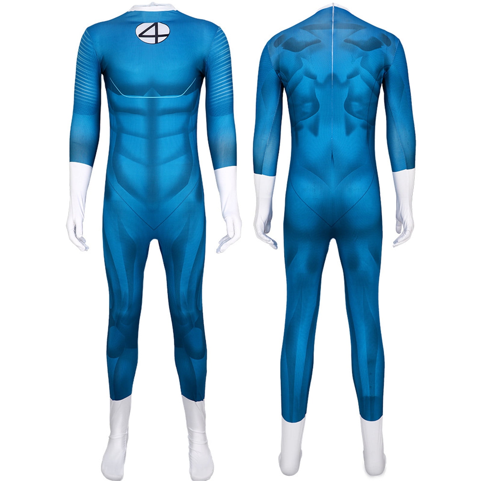 KFSOQE Fantastic Four Cosplay Costume Mr. Fantastic Cosplay Holiday ...