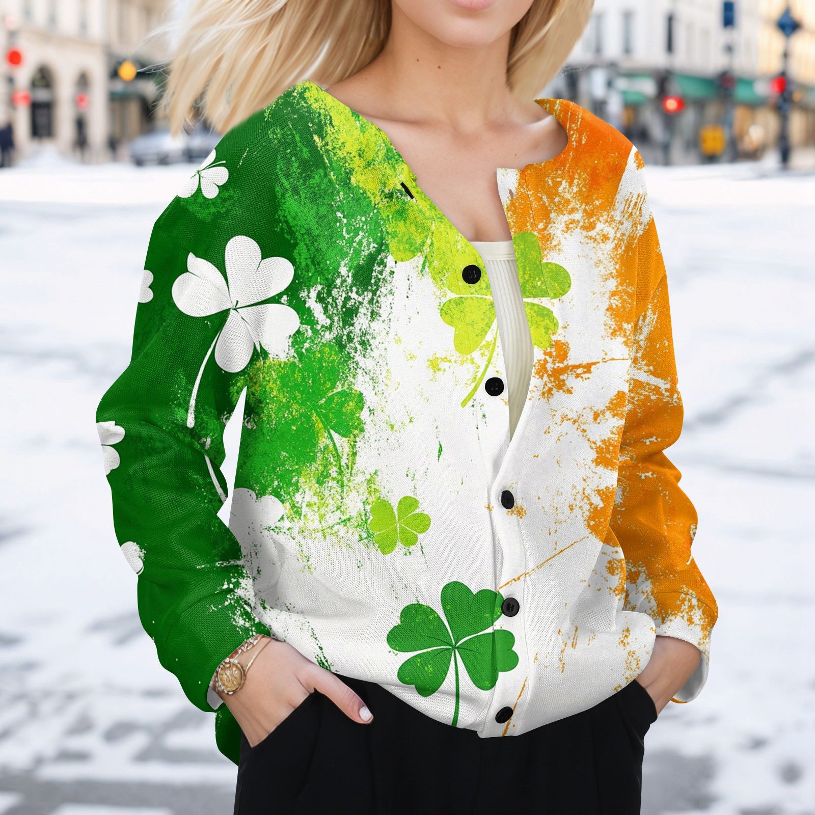 KFSOQE Fashion Womens Winter Coat Leisure Long Sleeve Elastic Hem ...