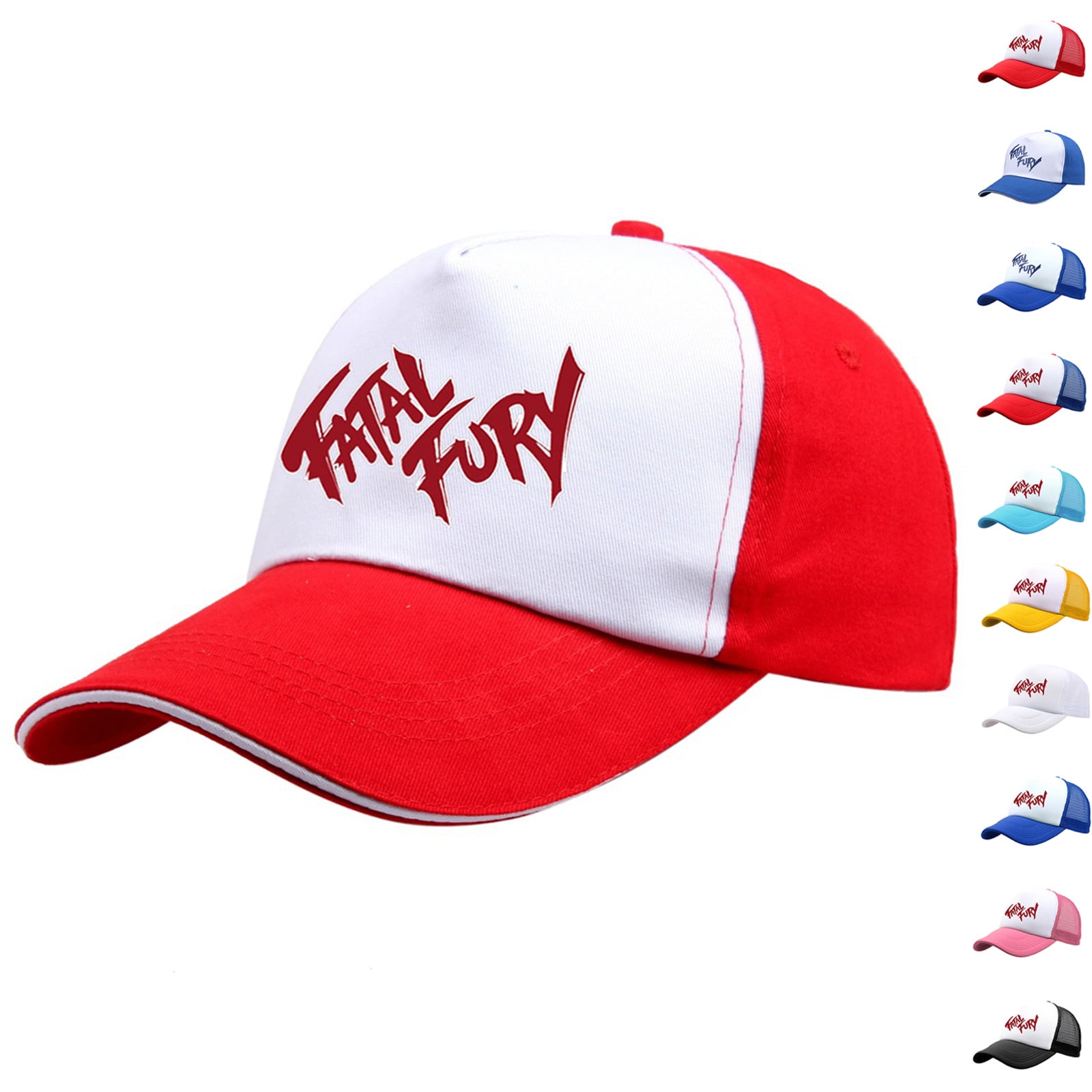 KFSOQE Fatal Fury Hat 2025 NEW Red Fatal Fury Hat Fatal Fury ...