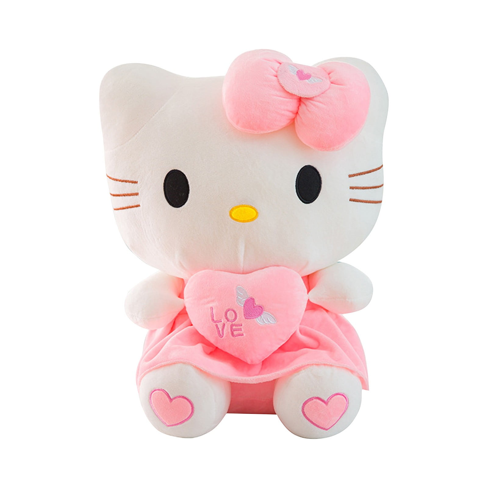 KFSOQE Hello Kitty Plush Soft Huggable Cute Plushies Popular Figures ...