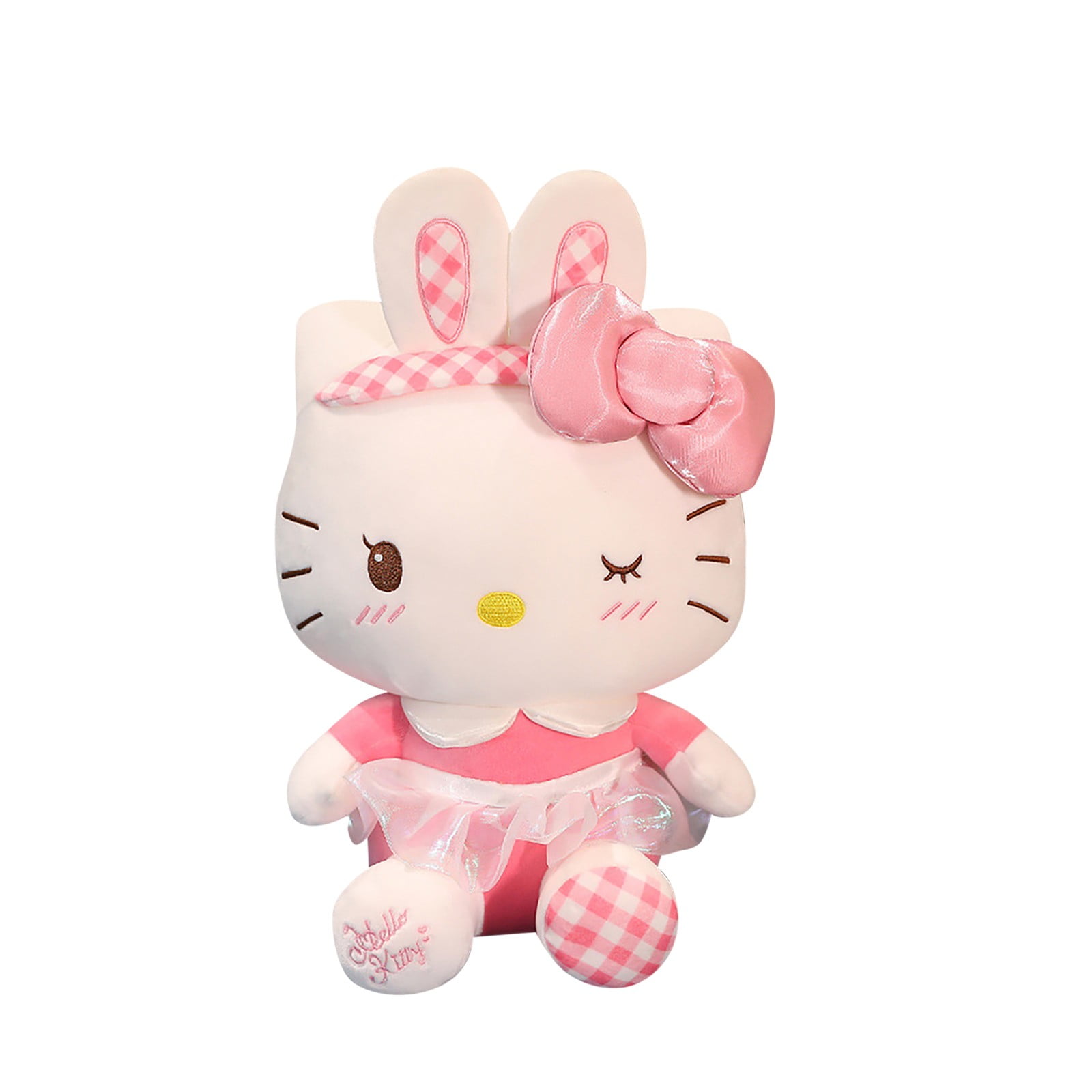 KFSOQE Hello Kitty Plush Soft Huggable Cute Plushies Popular Figures ...