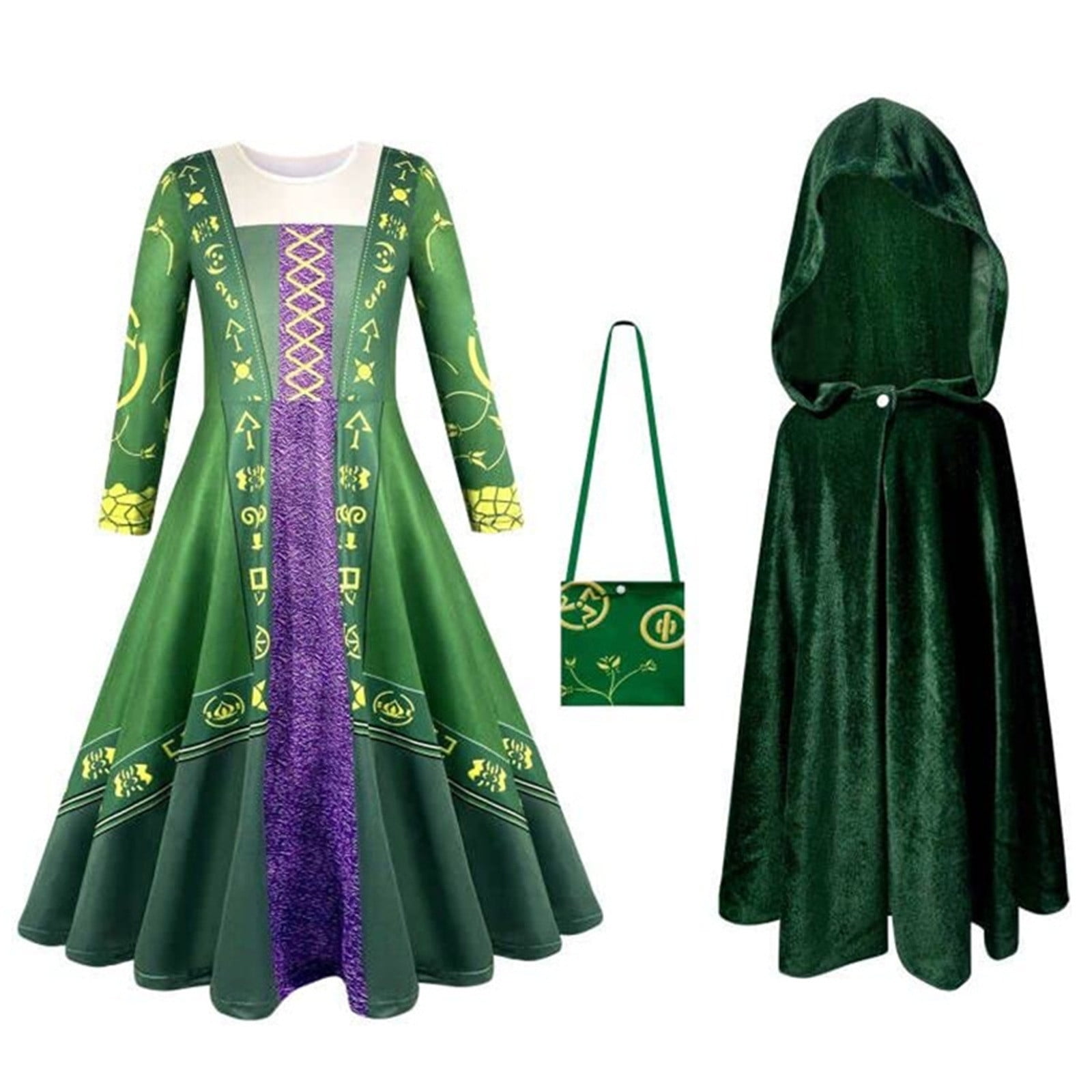KFSOQE Hocus Pocus 2 Cosplay Halloween Costume Hocus Pocus 2 Cosplay ...