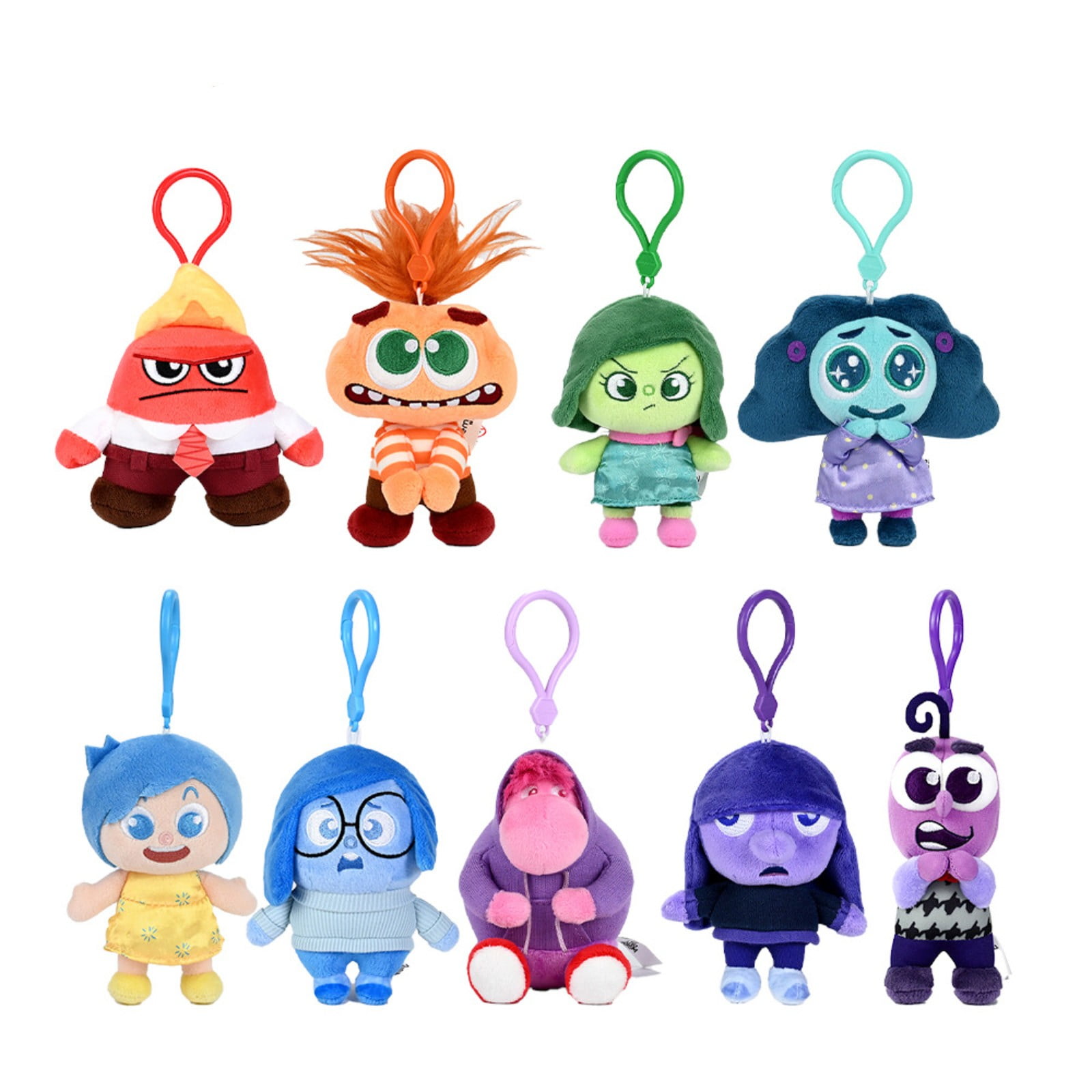 KFSOQE Inside Out Stuffed Plushies Contains 9PCS Funny Novely Character ...