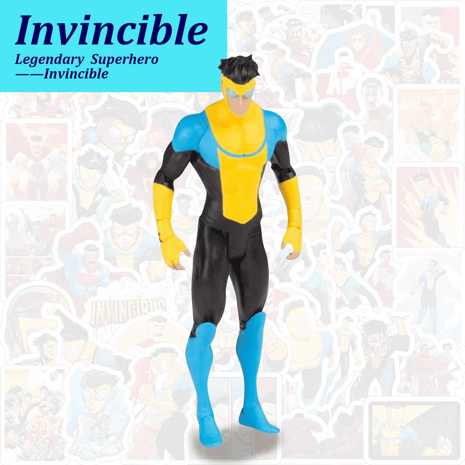 KFSOQE Invincible Action Figures Invincible Anime Figure Collectibles ...