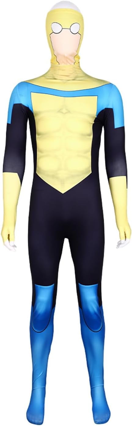 KFSOQE Invincible: Invincible Mark Grayson Cosplay Costumes for Men ...