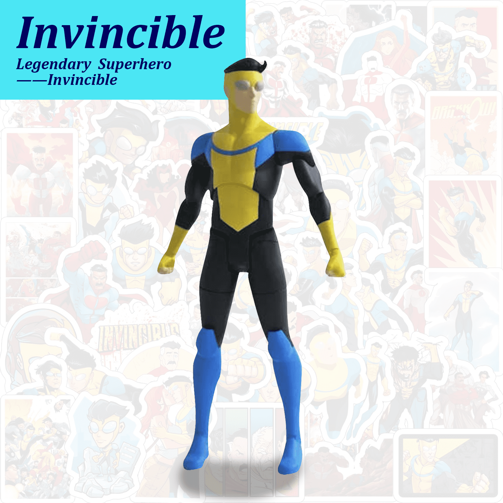 KFSOQE Invincible Merch Invincible Action Figure Invincible Kids ...