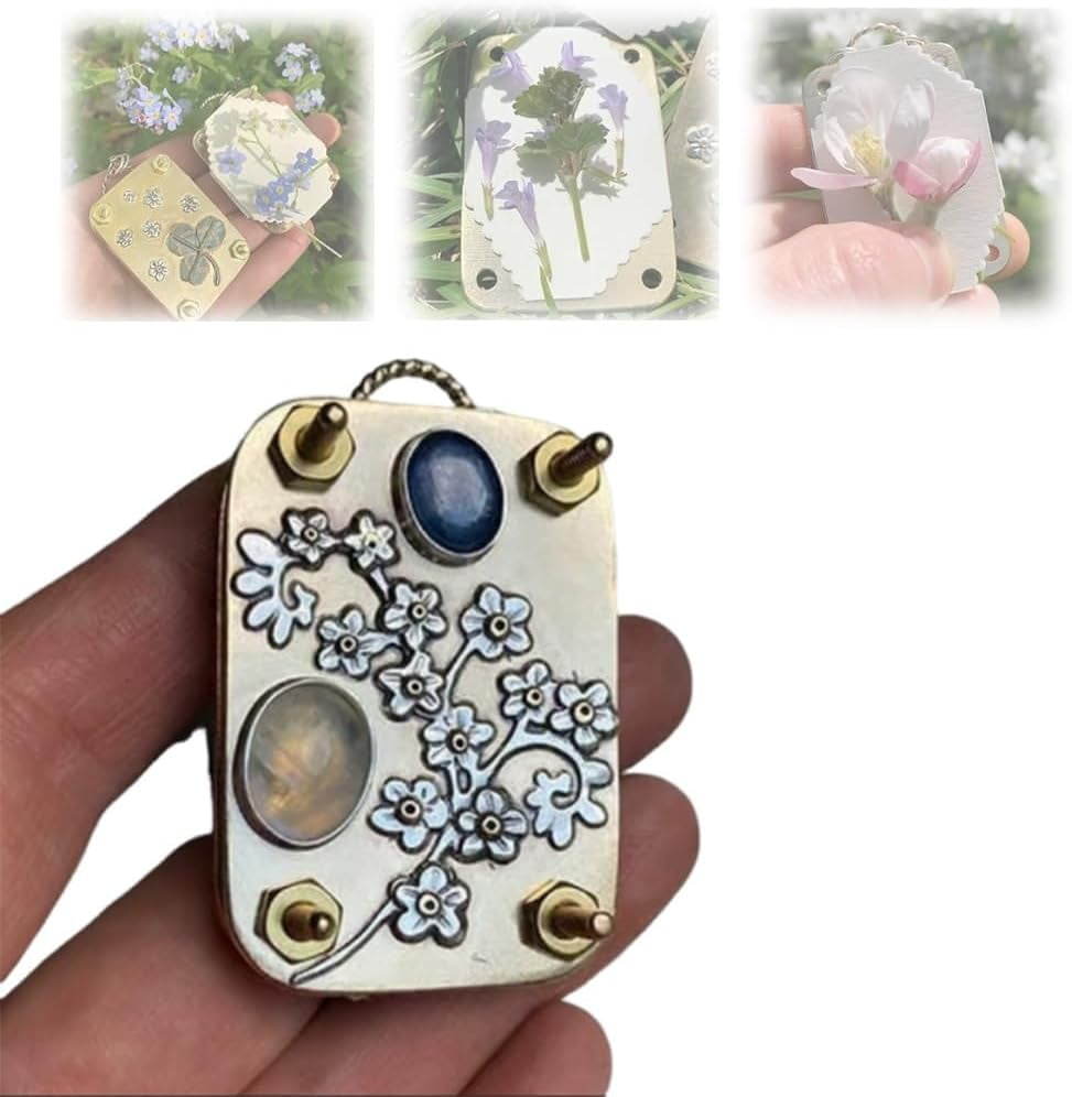 KFSOQE Micro Flower Press, 1PC Functional Mini Flower Press Miniature ...