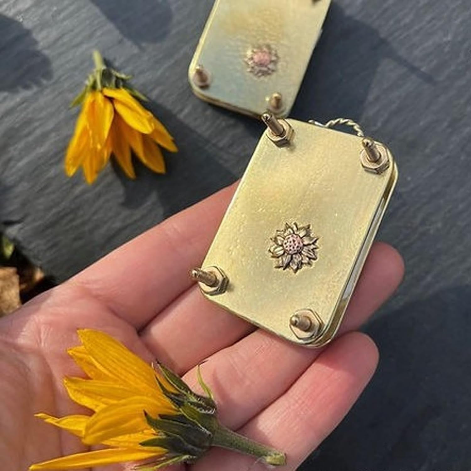 KFSOQE Micro Flower Press, Miniature Flower Press Kit, DIY Pressed Flower Plant Preservation Kit ...