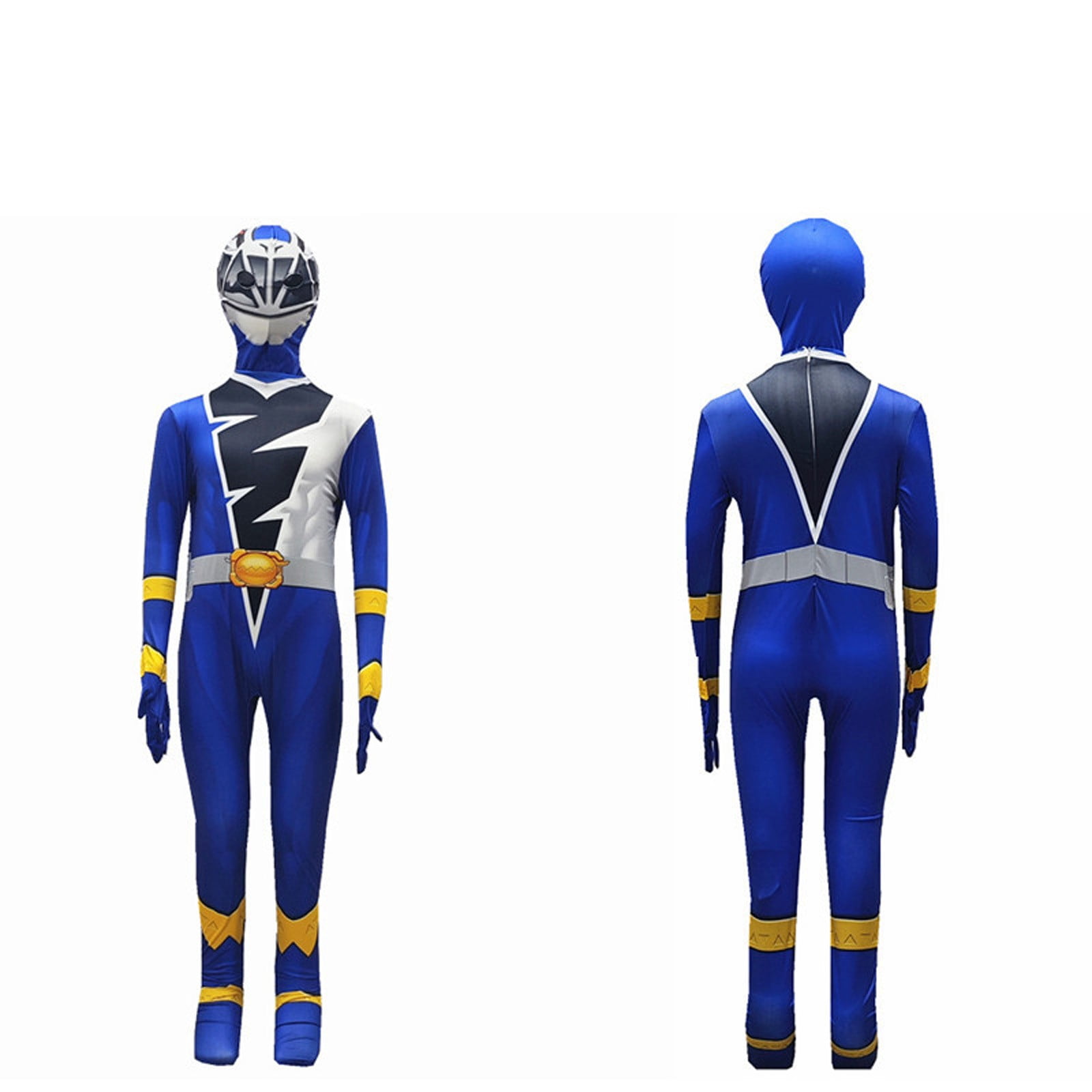 KFSOQE Mighty Morphin Power Rangers Cosplay Halloween Costume MMPR ...