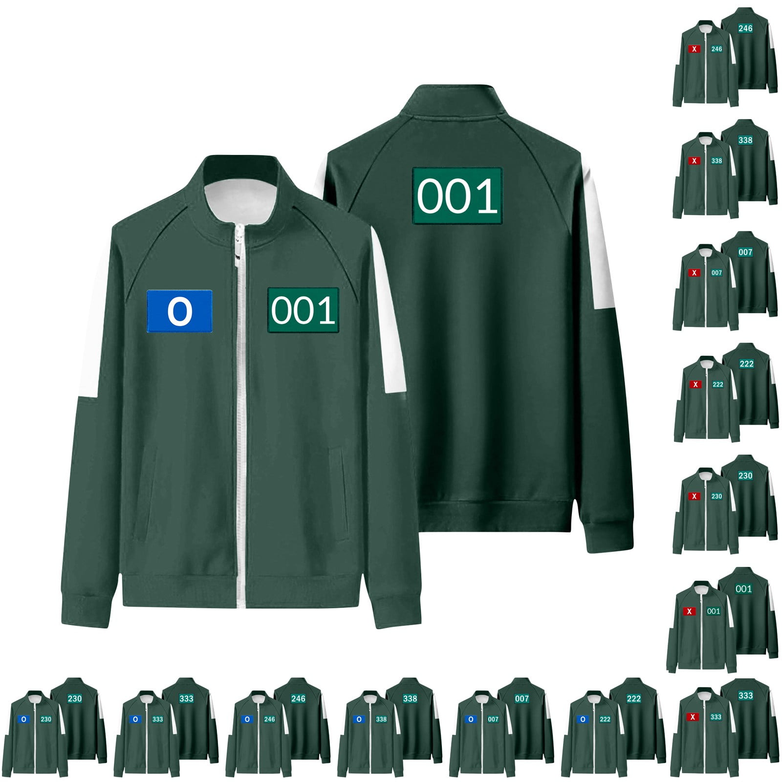 KFSOQE Popular Squid Game Costume Adults Anime Cosplay Costumes Leisure ...