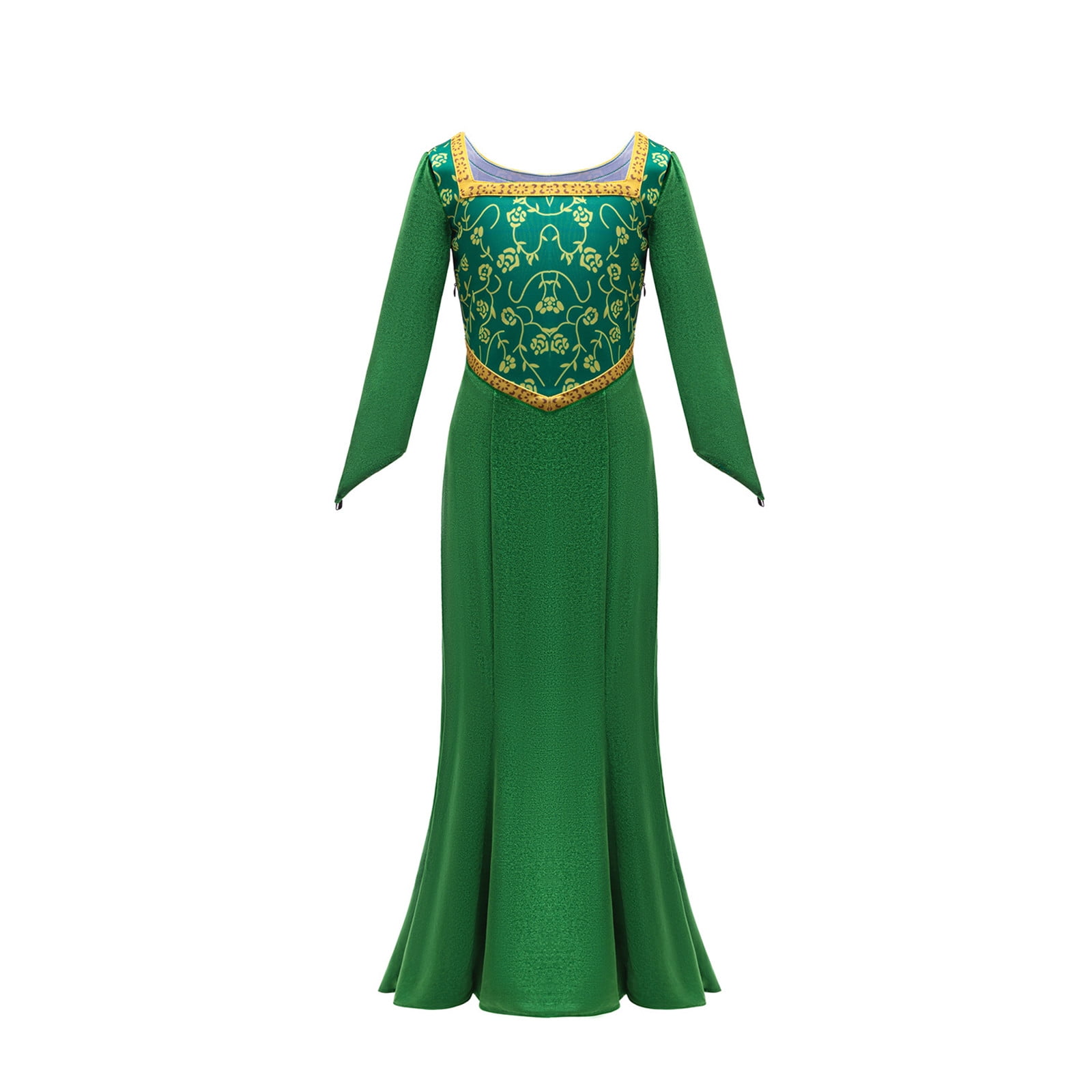 KFSOQE Shrek Cosplay Costume Prinsess Fiona Dresses Cosplay Holiday ...