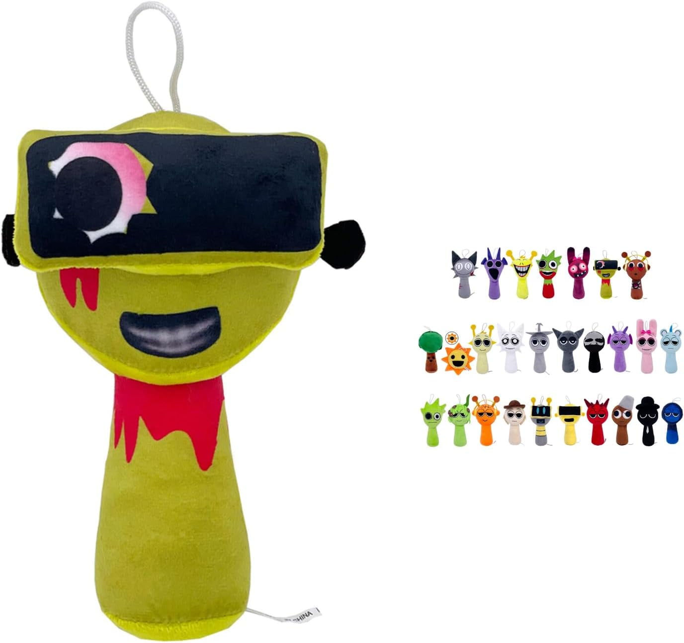KFSOQE Sprunki Plush Soft Stuffed Plush Toys Cartoon Horror Game ...