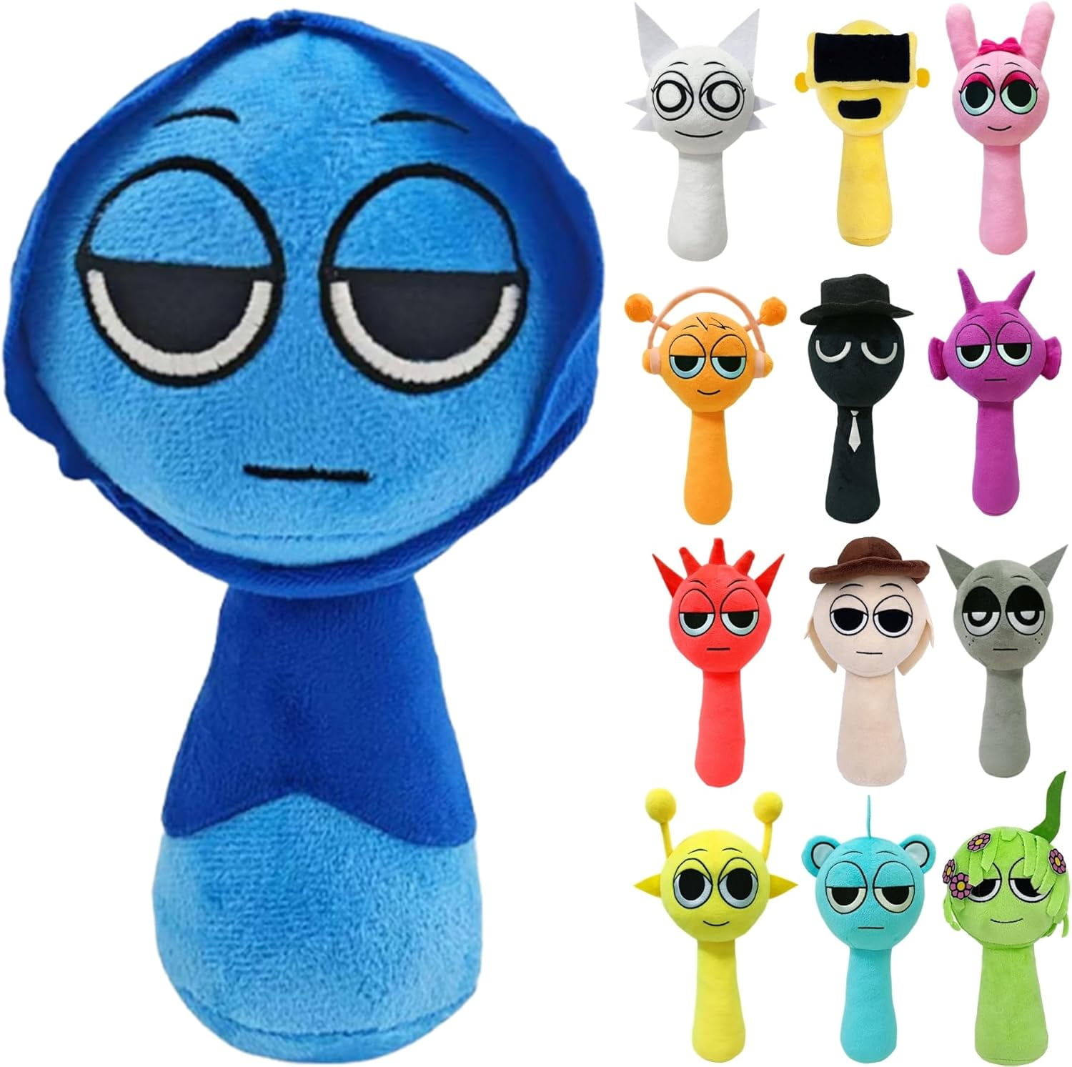 KFSOQE Sprunki Plush Soft Stuffed Plush Toys Cartoon Horror Game ...